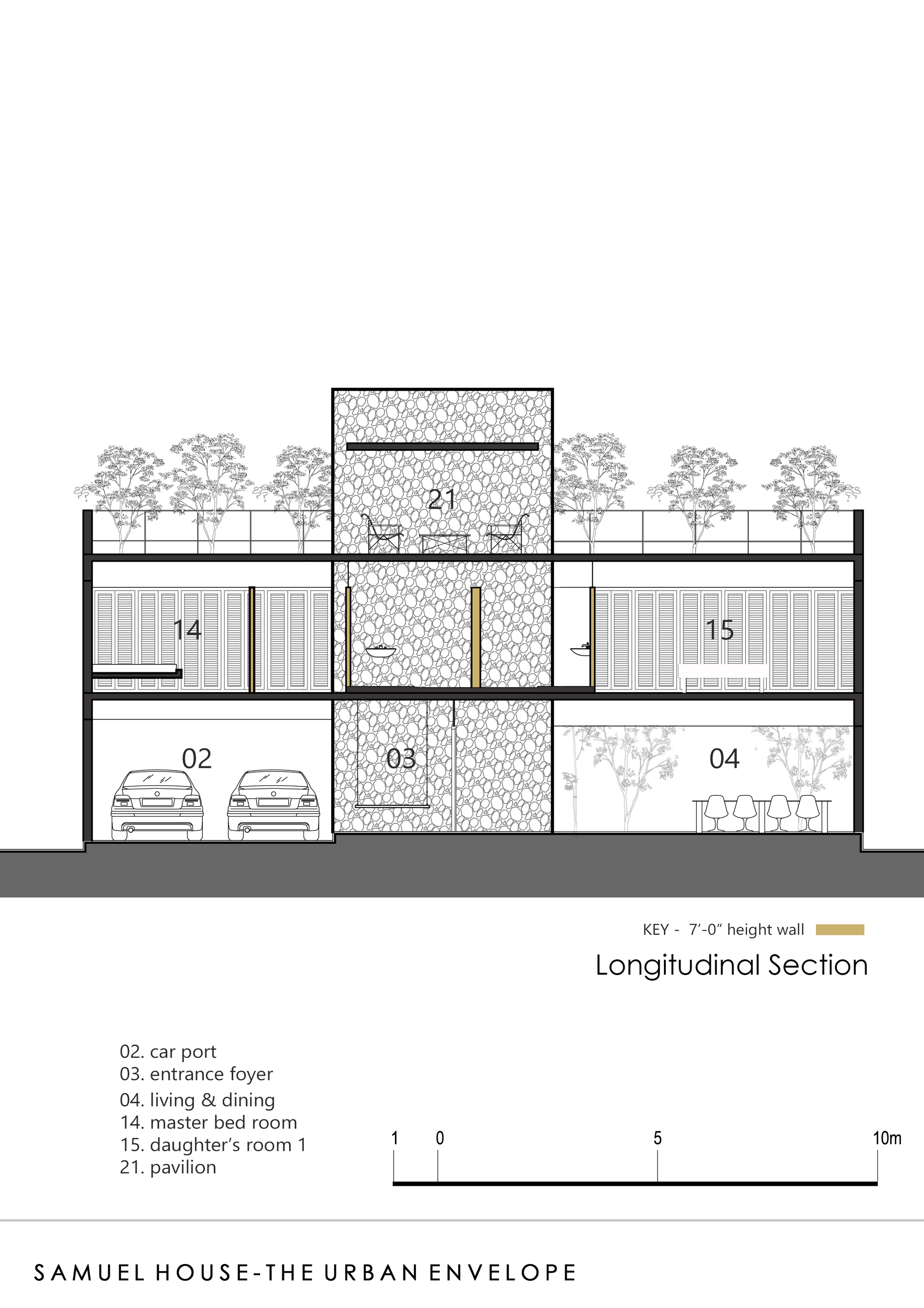 Gallery of 'Urban Envelope' Samuel House / MMGS Architects - 34