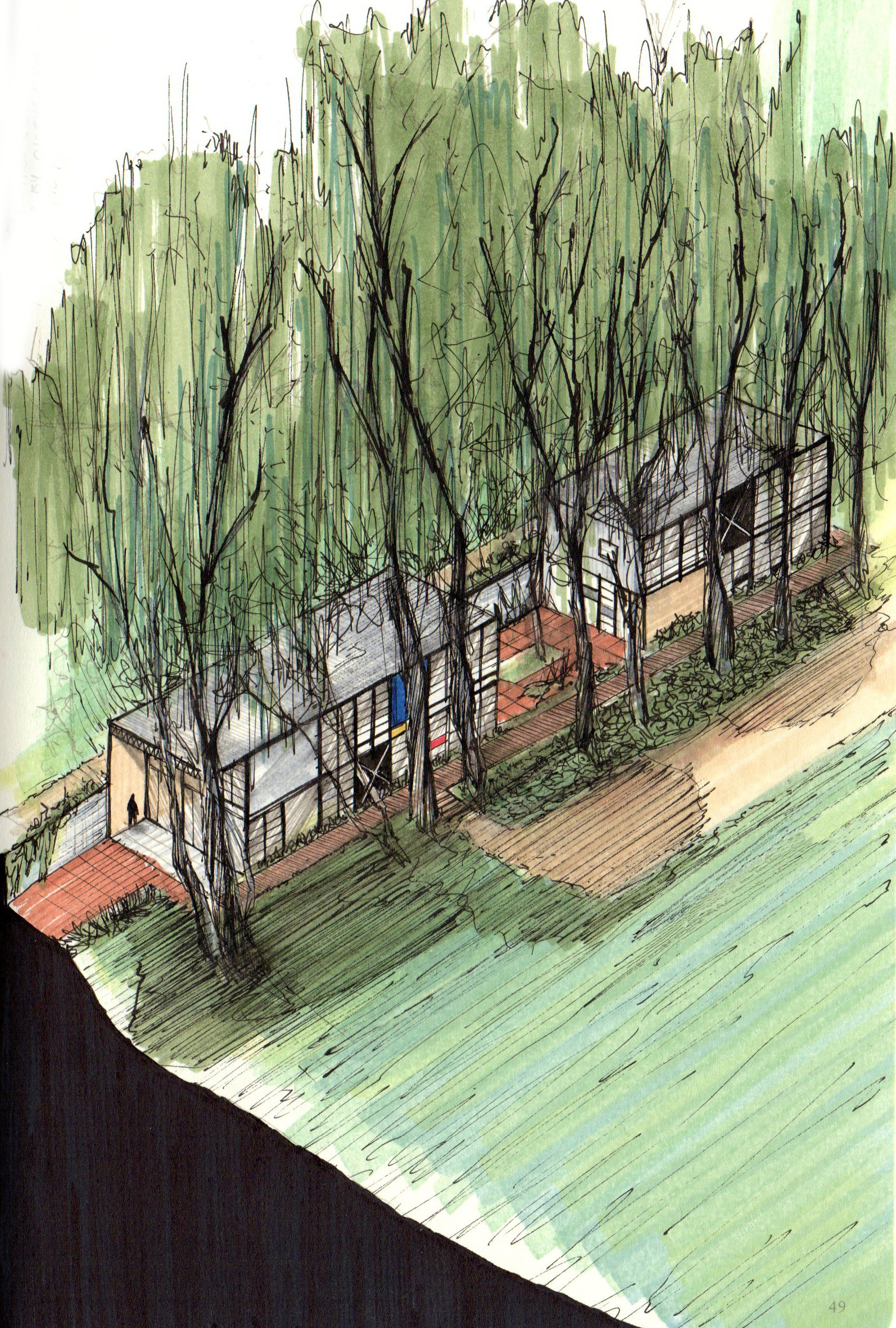 Gallery of 20 Beautiful Axonometric Drawings of Iconic Buildings - 6