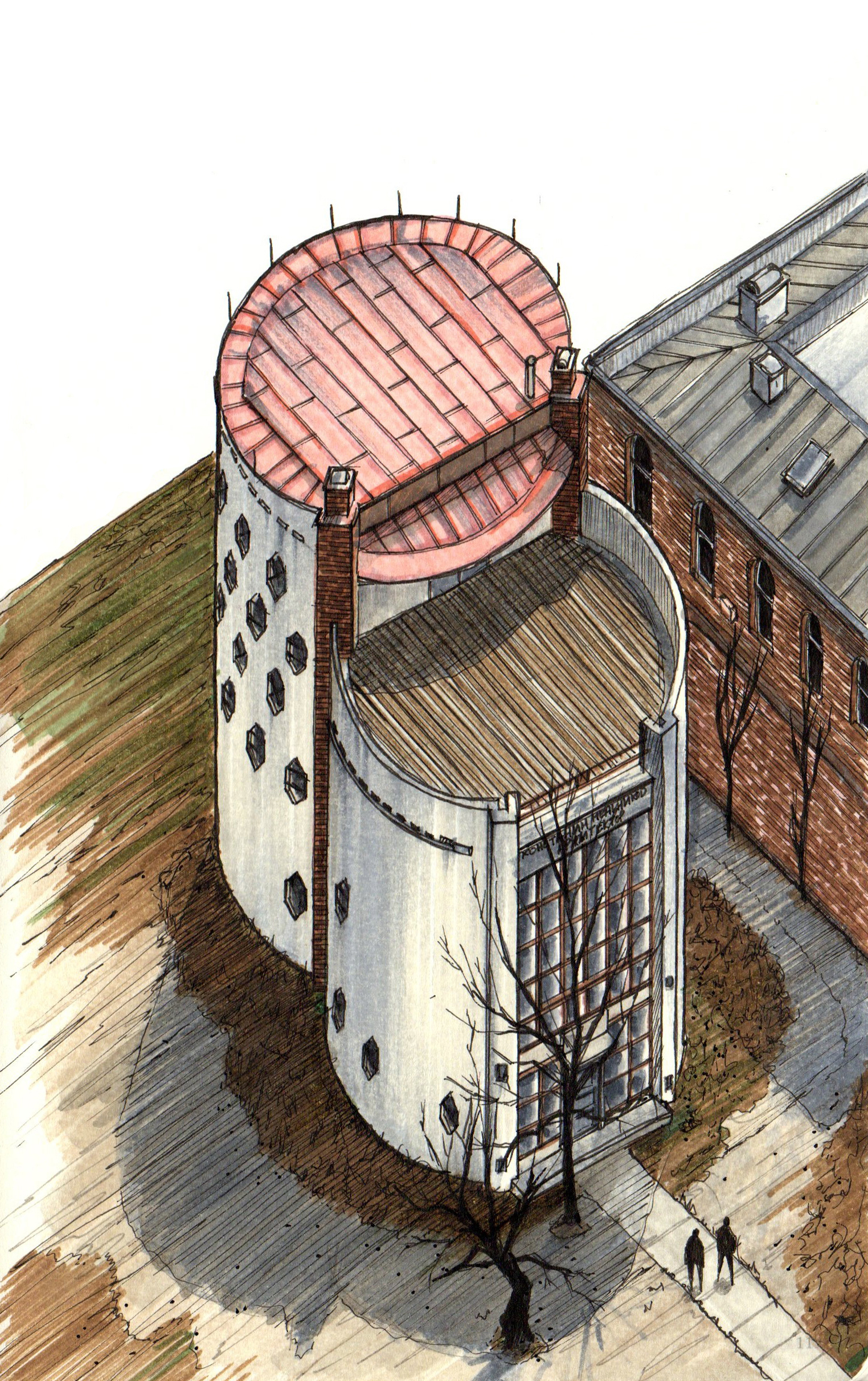 Gallery of 20 Beautiful Axonometric Drawings of Iconic Buildings - 11