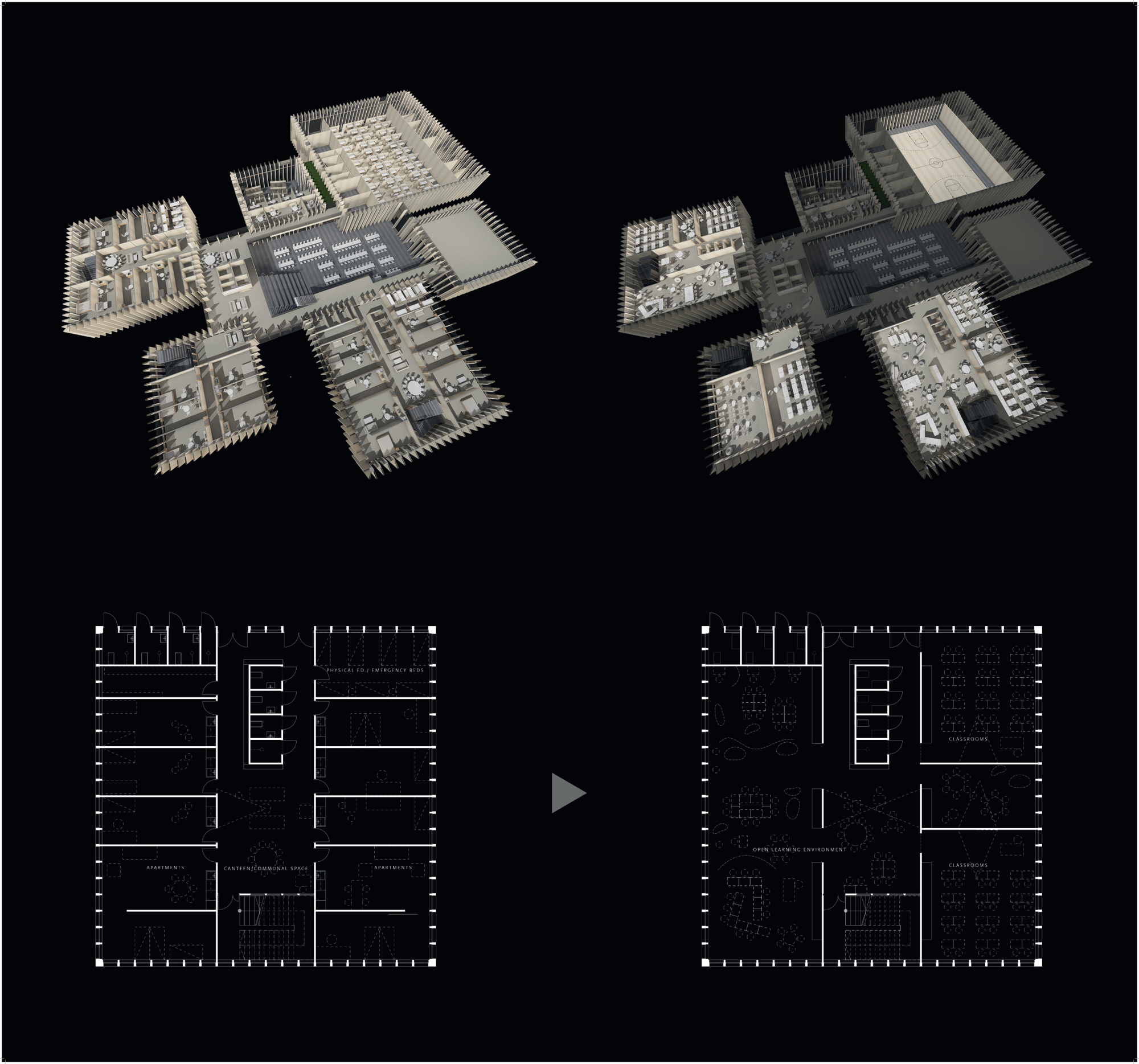 Gallery of 7 Architectural Solutions for Asylum Seekers Shown by the ...