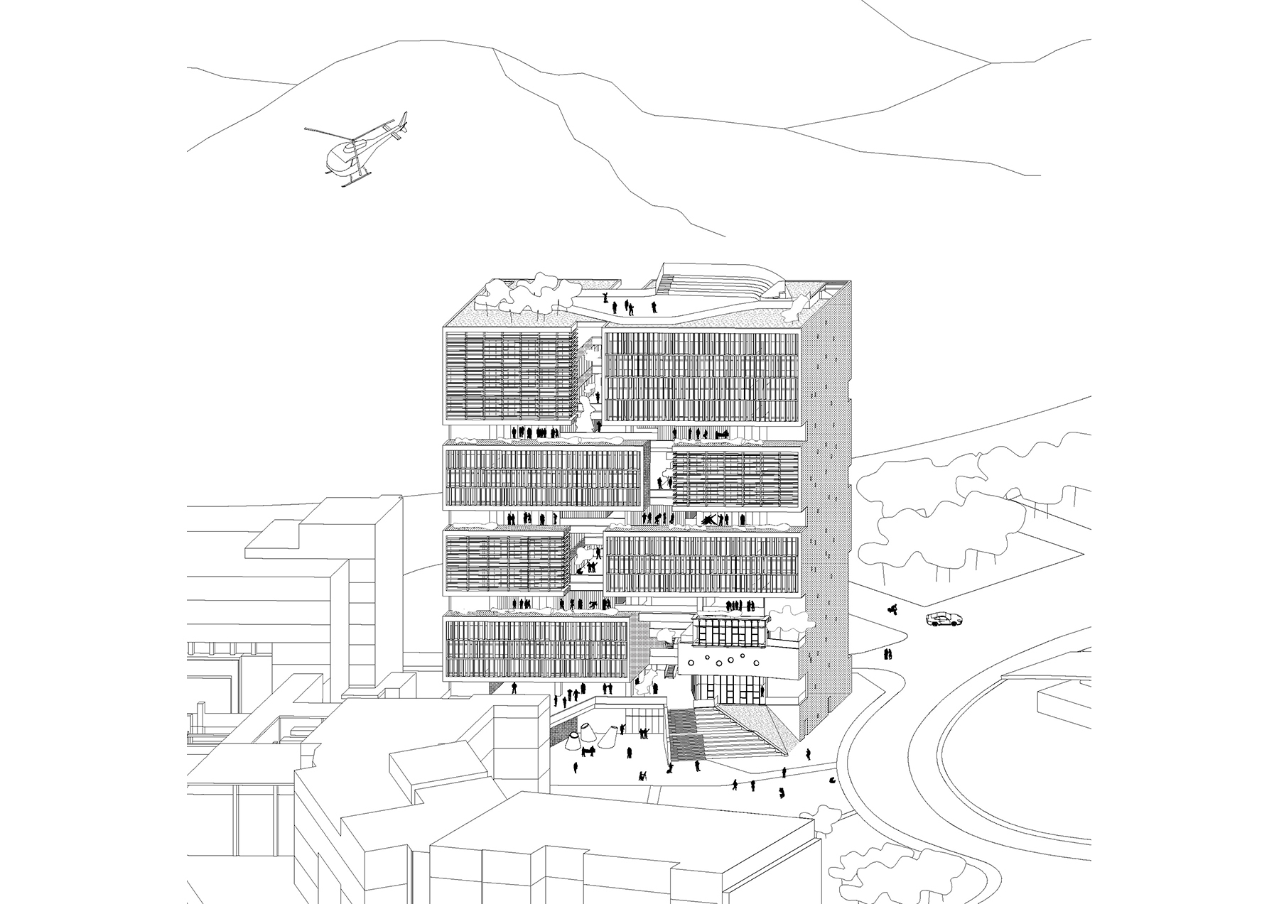 Gallery of Tsinghua Ocean Center / OPEN Architecture - 44
