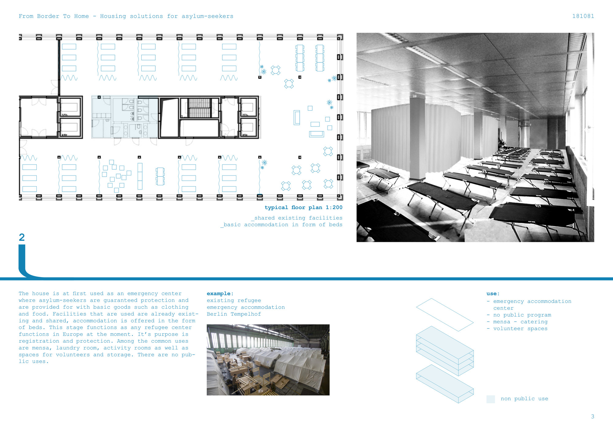 Gallery of 7 Architectural Solutions for Asylum Seekers Shown by the ...