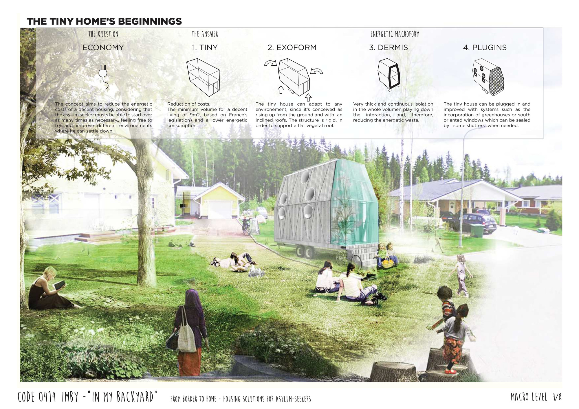 Gallery of 7 Architectural Solutions for Asylum Seekers Shown by the ...
