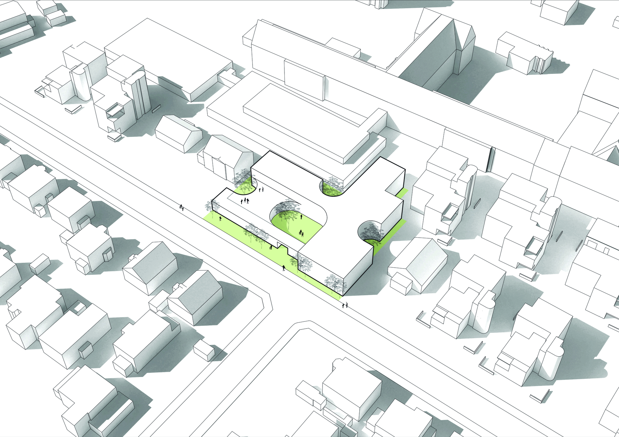 Galería de Hospicio Urbano / NORD Architects - 23