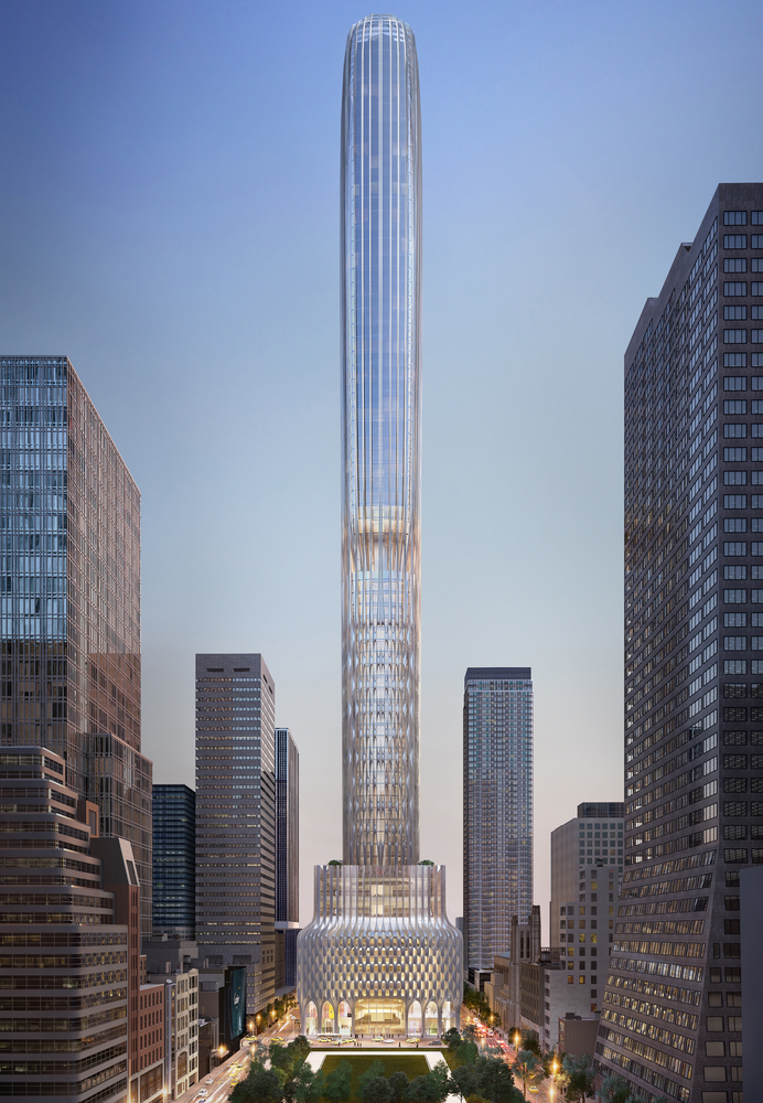 Gallery of Zaha Hadid Architects Reveals Designs for Supertall Mixed ...