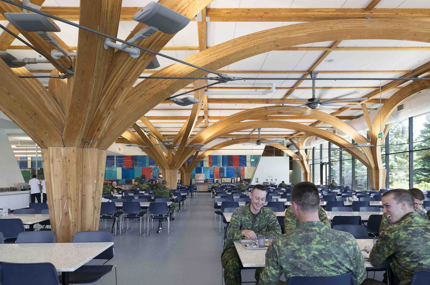 Gallery of CFB Borden All Ranks Kitchen and Dining Facilities / FABRIQ ...