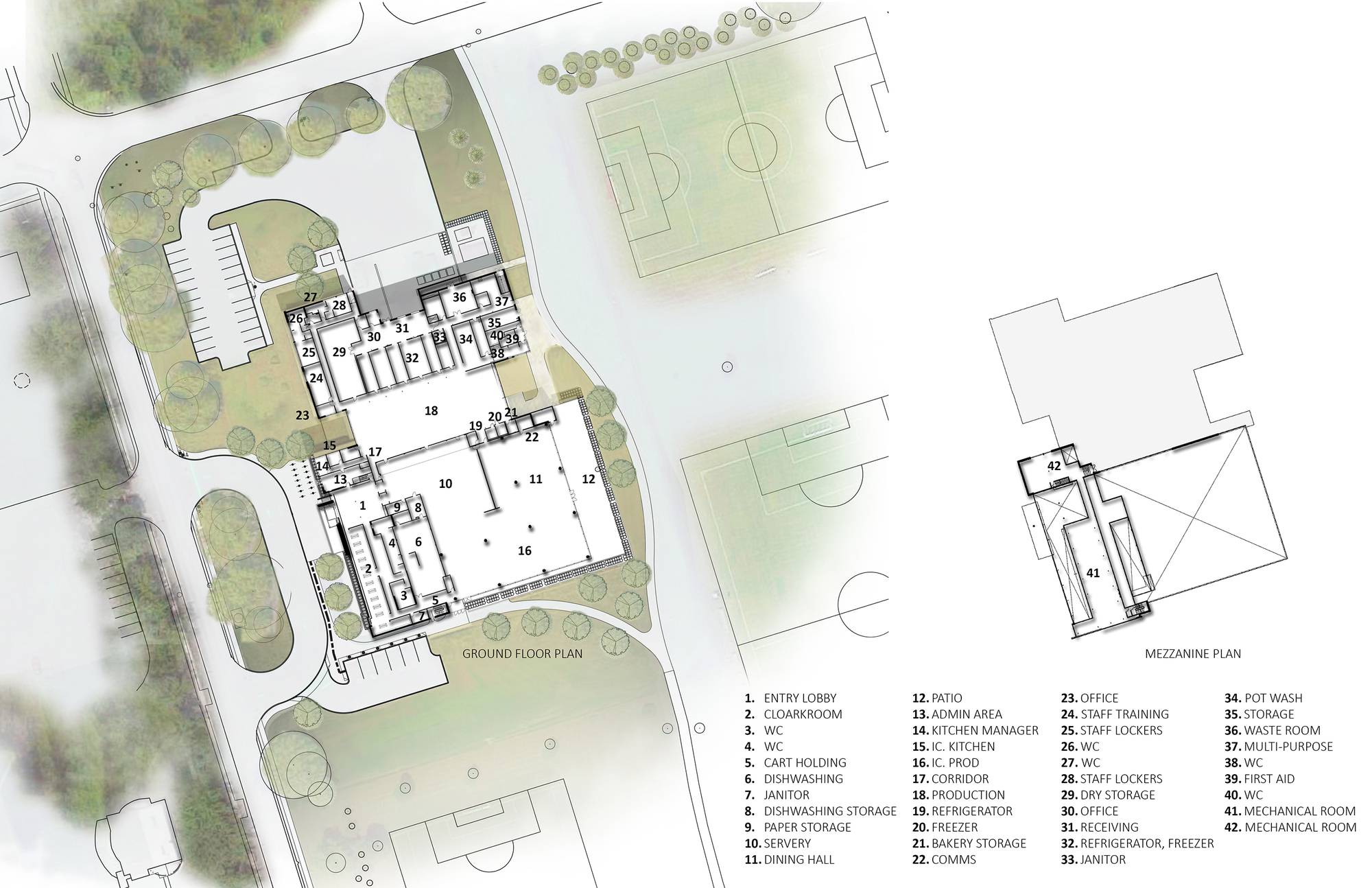 Gallery of CFB Borden All Ranks Kitchen and Dining Facilities / FABRIQ ...