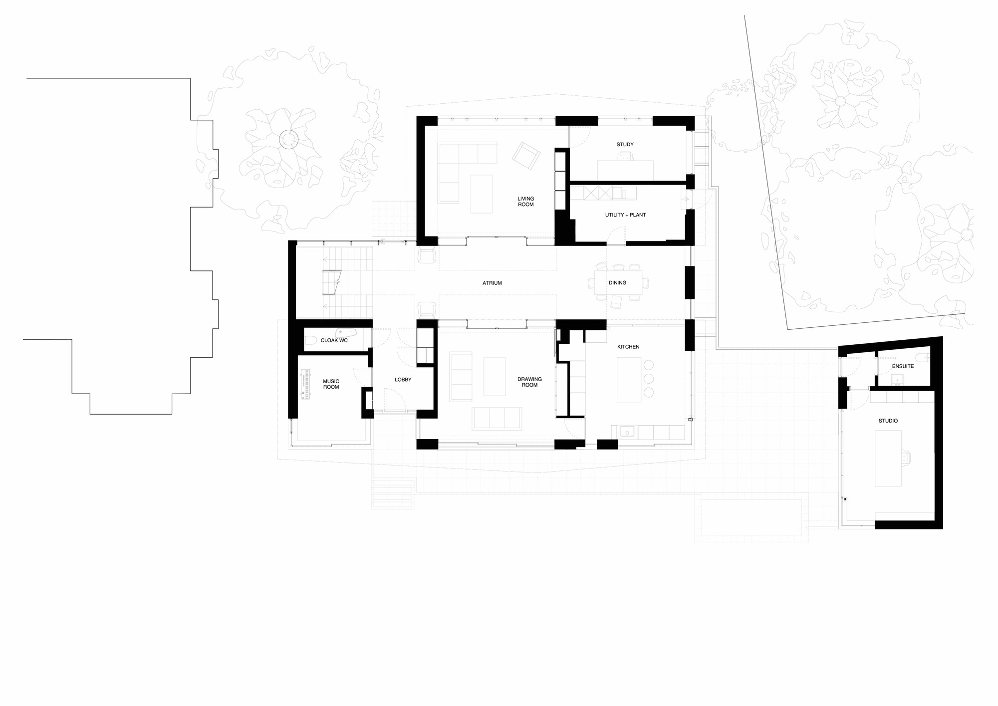 Gallery of Garden House / Threefold Architects - 12
