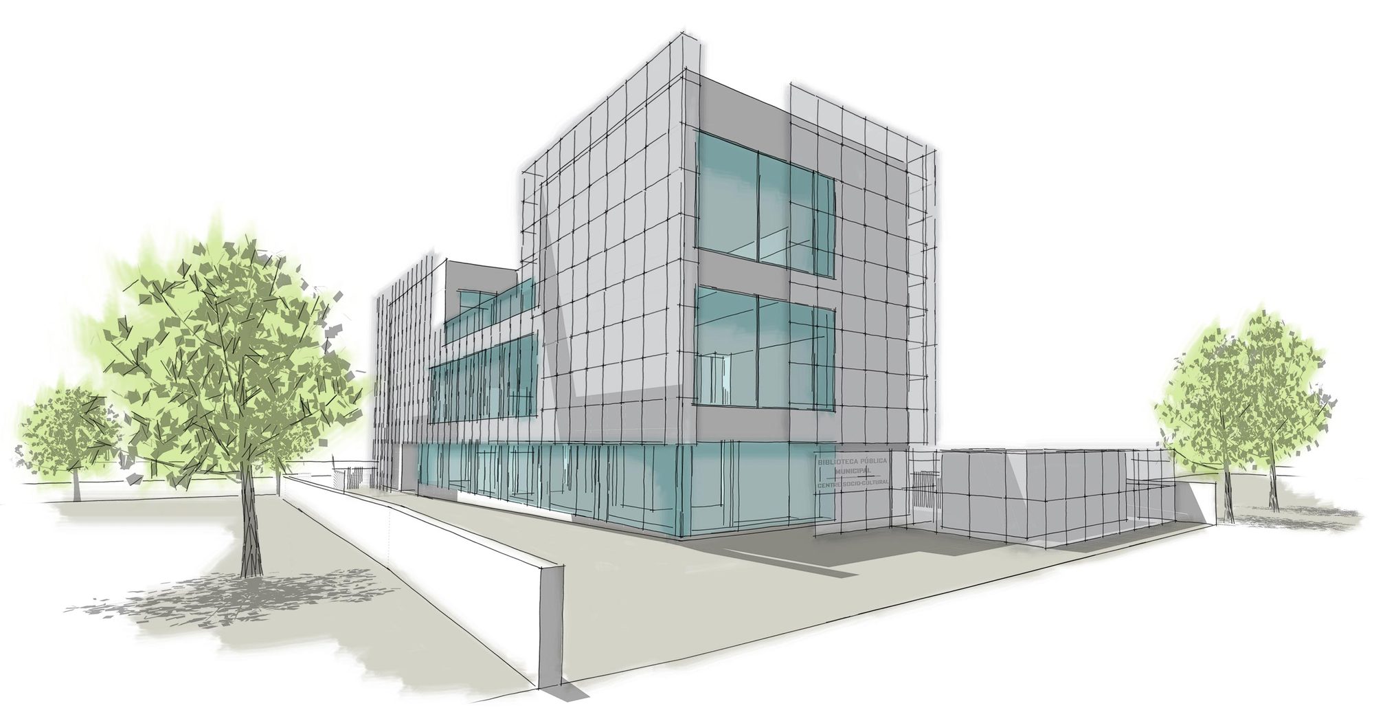 Gallery of Public Library and Socio-Cultural Center / Singular Studio - 21