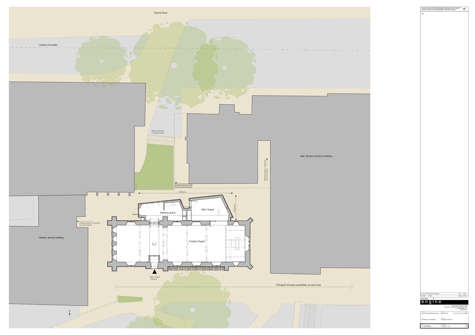 Gallery of University of Winchester Winton Chapel / Design Engine ...