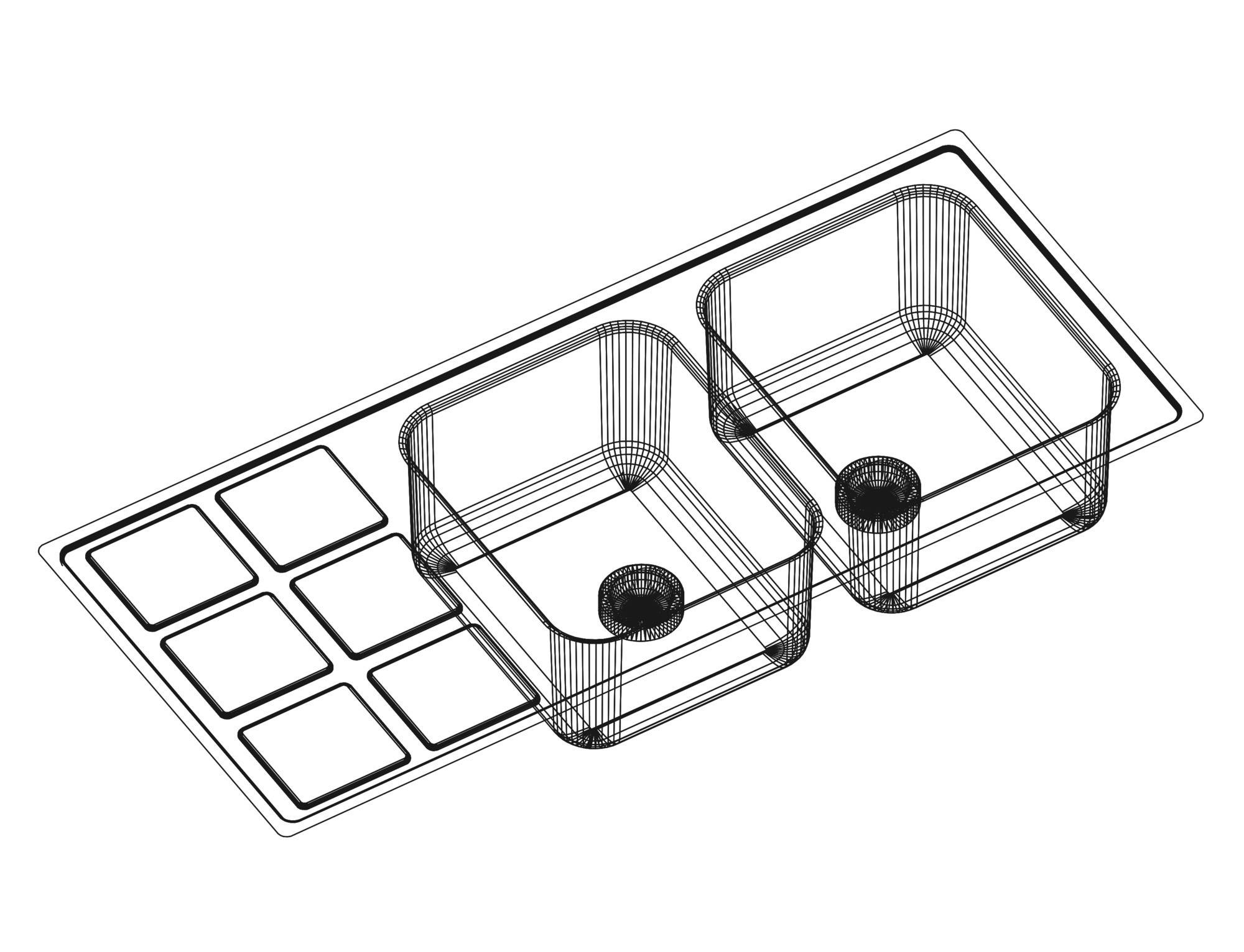 Gallery of Stoves, Sinks, and Refrigerators: Downloadable CAD Blocks ...