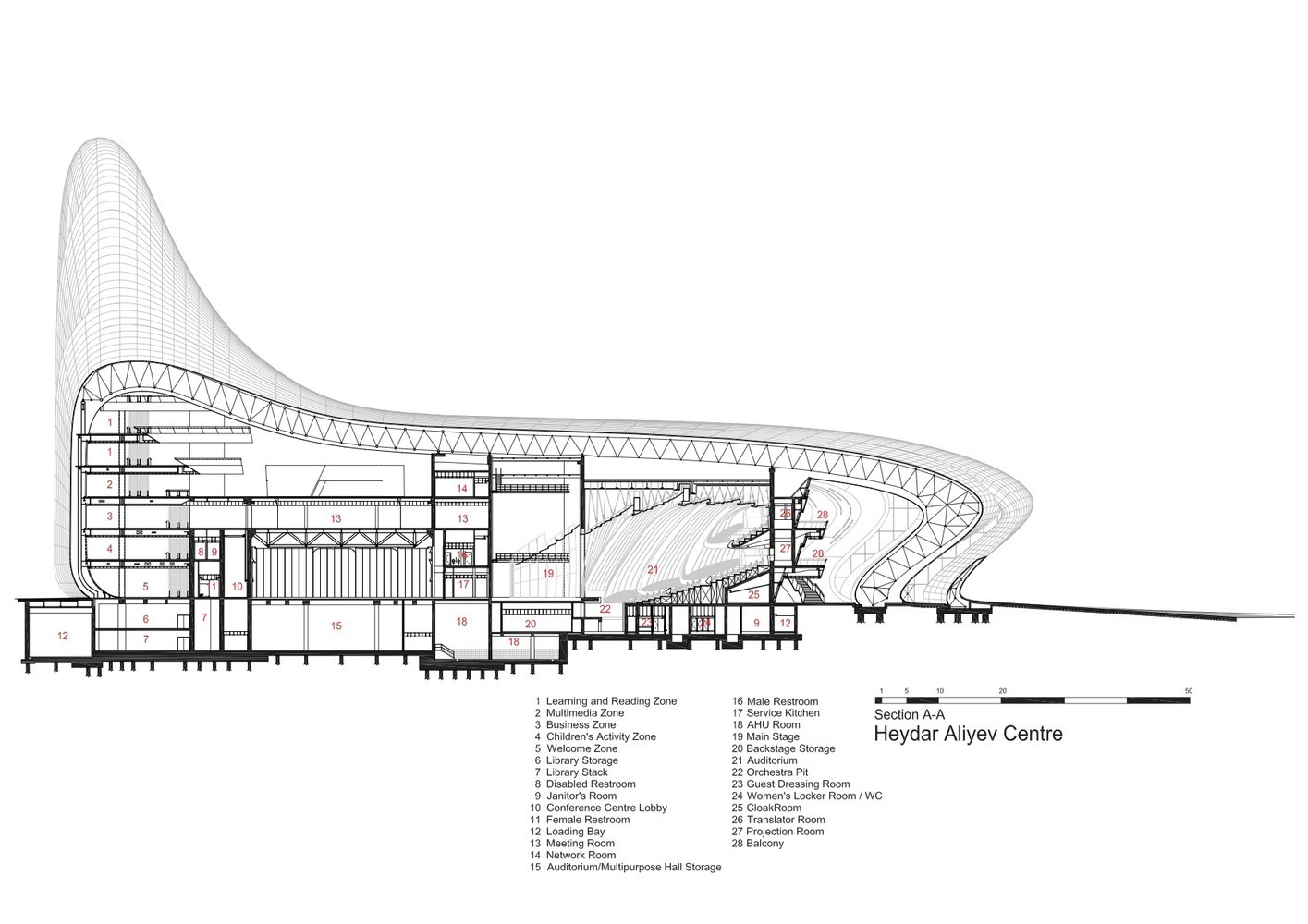 Galeria de O impressionante portfólio de Zaha Hadid - 40