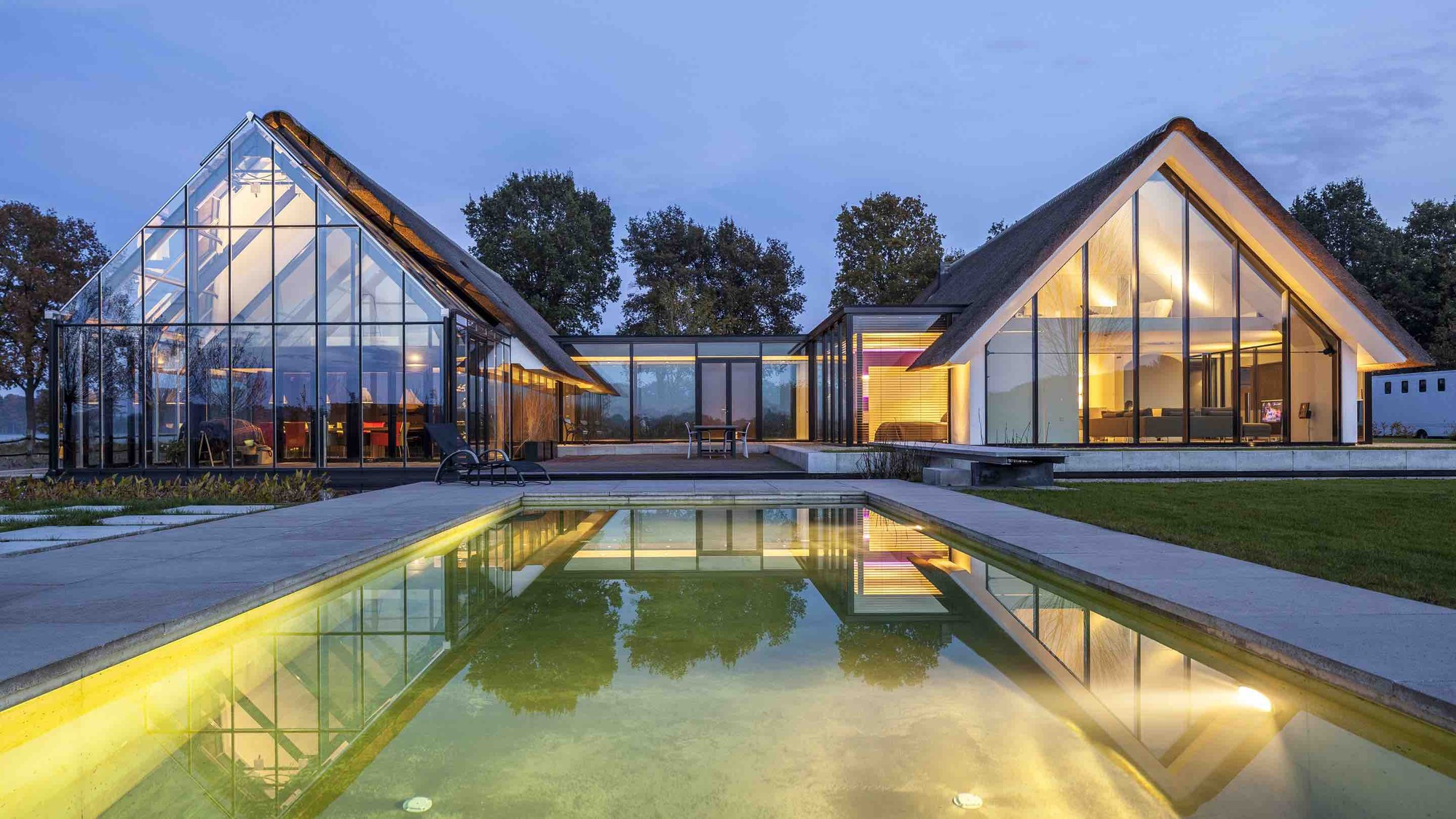 Gallery of Modern Countryside Villa / Maas architecten - 6
