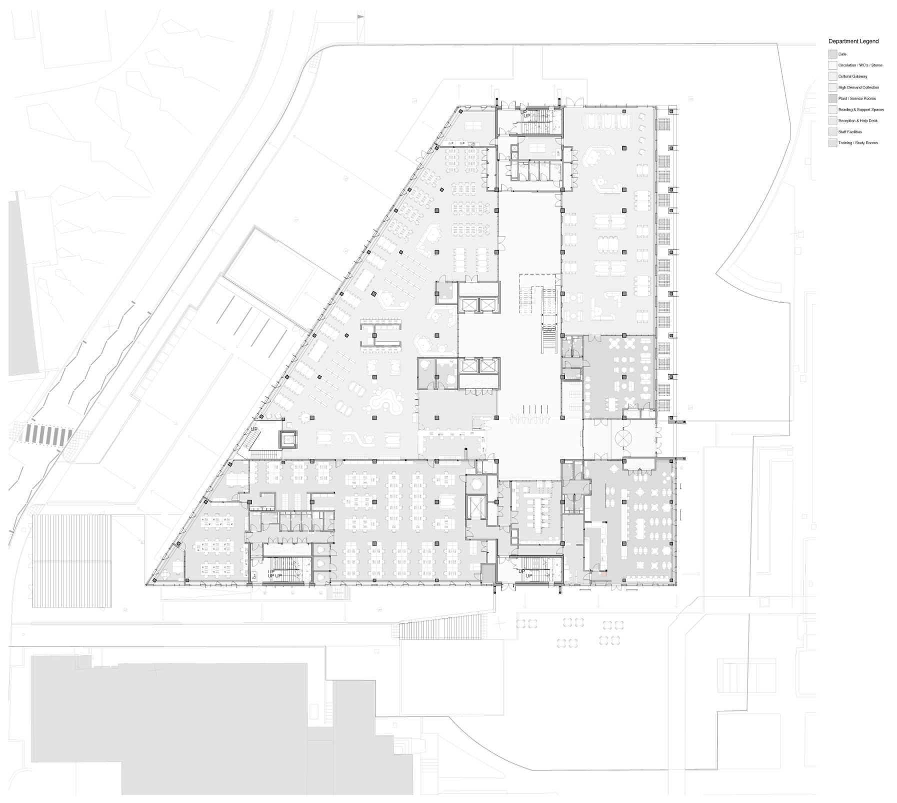 Gallery of University of Birmingham's Library / Associated Architects - 25