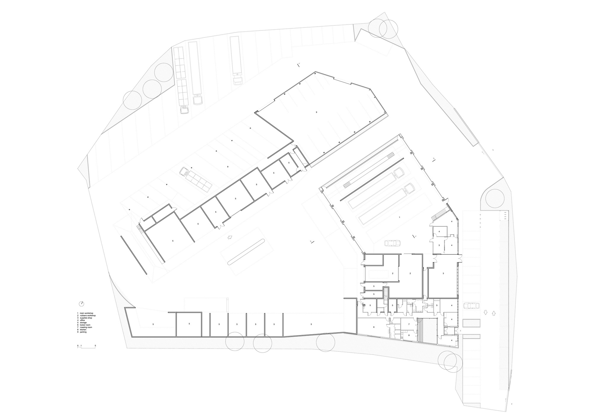 Gallery of Trucks Maintenance Centre / RAUM - 12