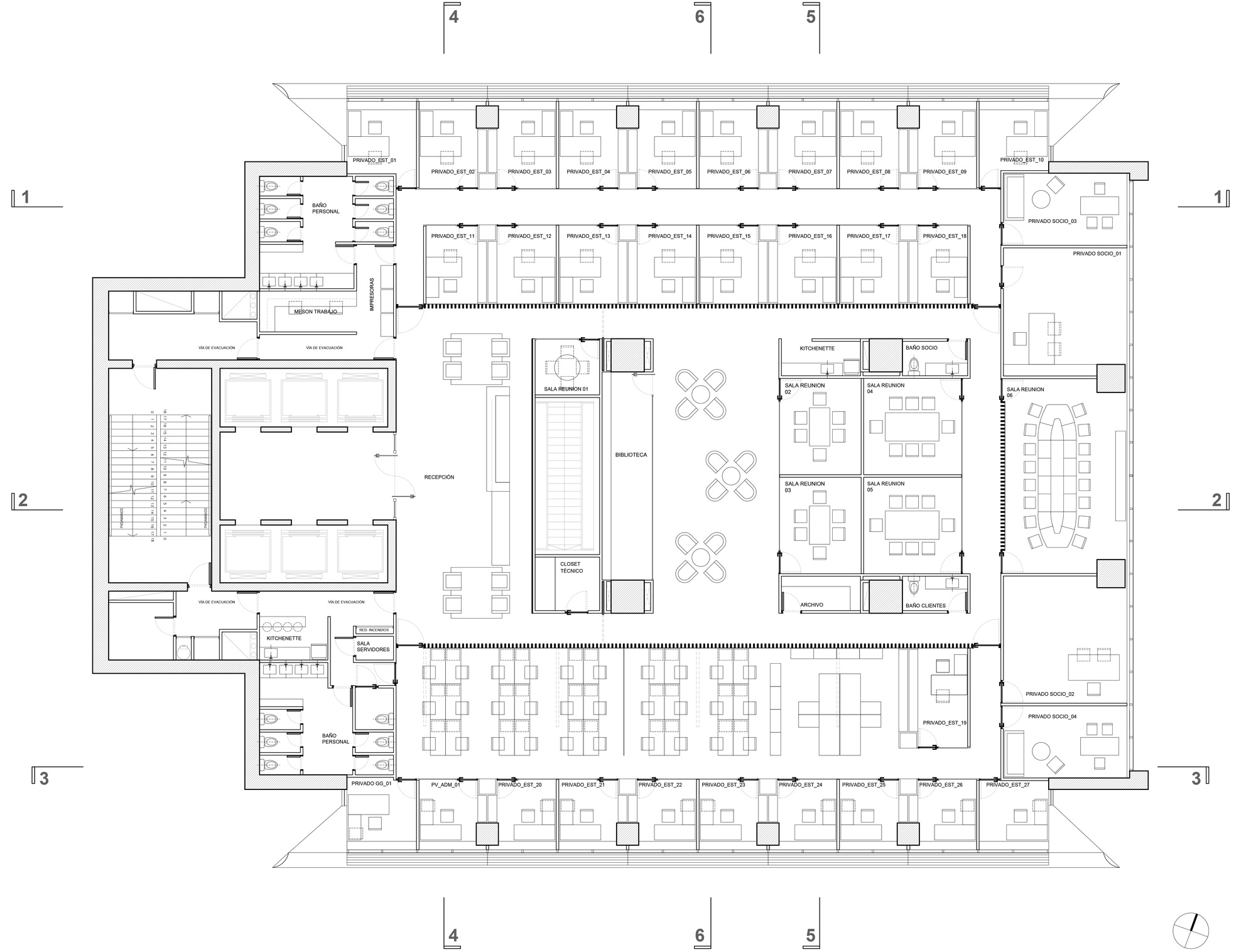 Galería de Oficinas AZ / Chauriye Stäger Arquitectos - 16