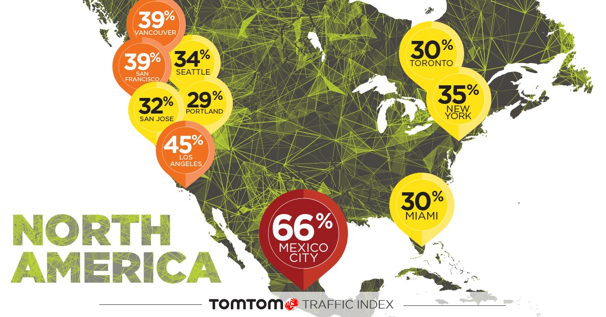 Gallery of The Global Cities With the Worst Traffic Problems - 2