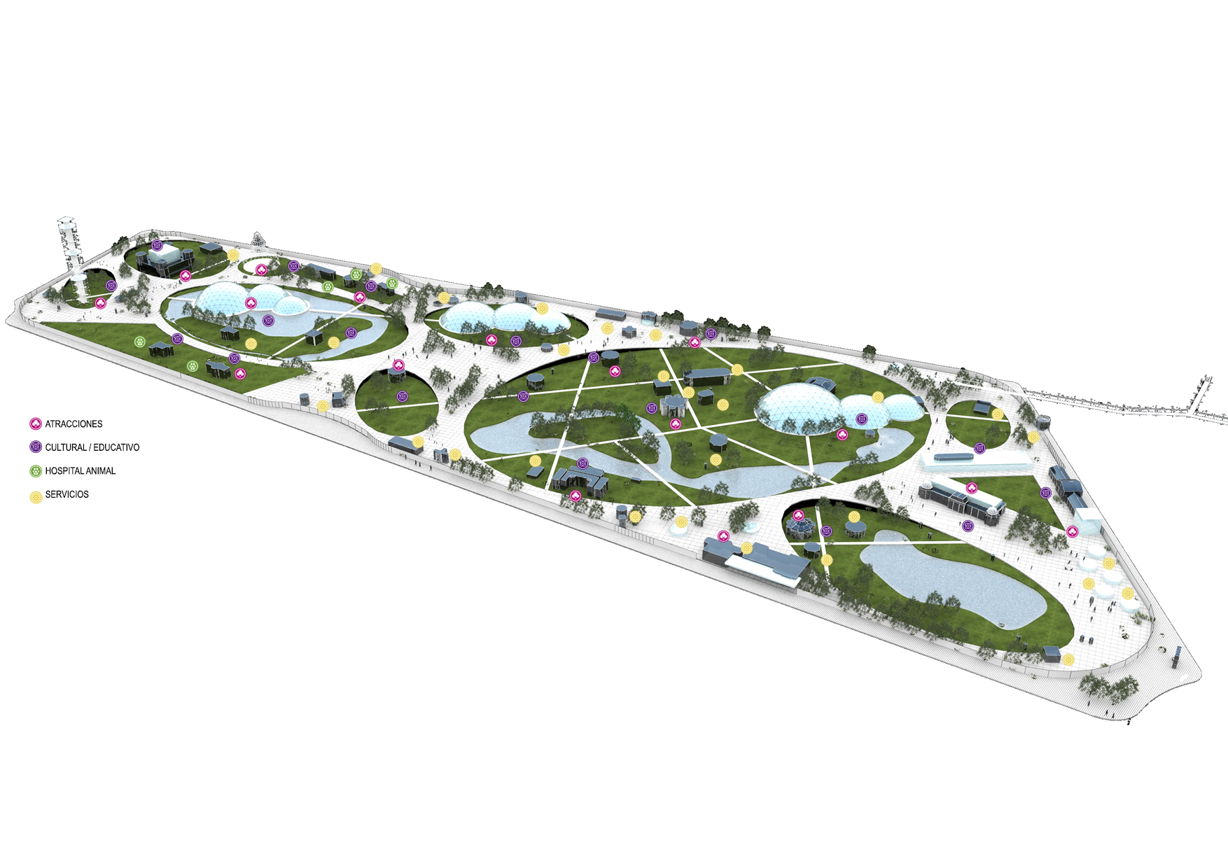 Galería de Tres propuestas para transformar el antiguo Zoo de Buenos ...