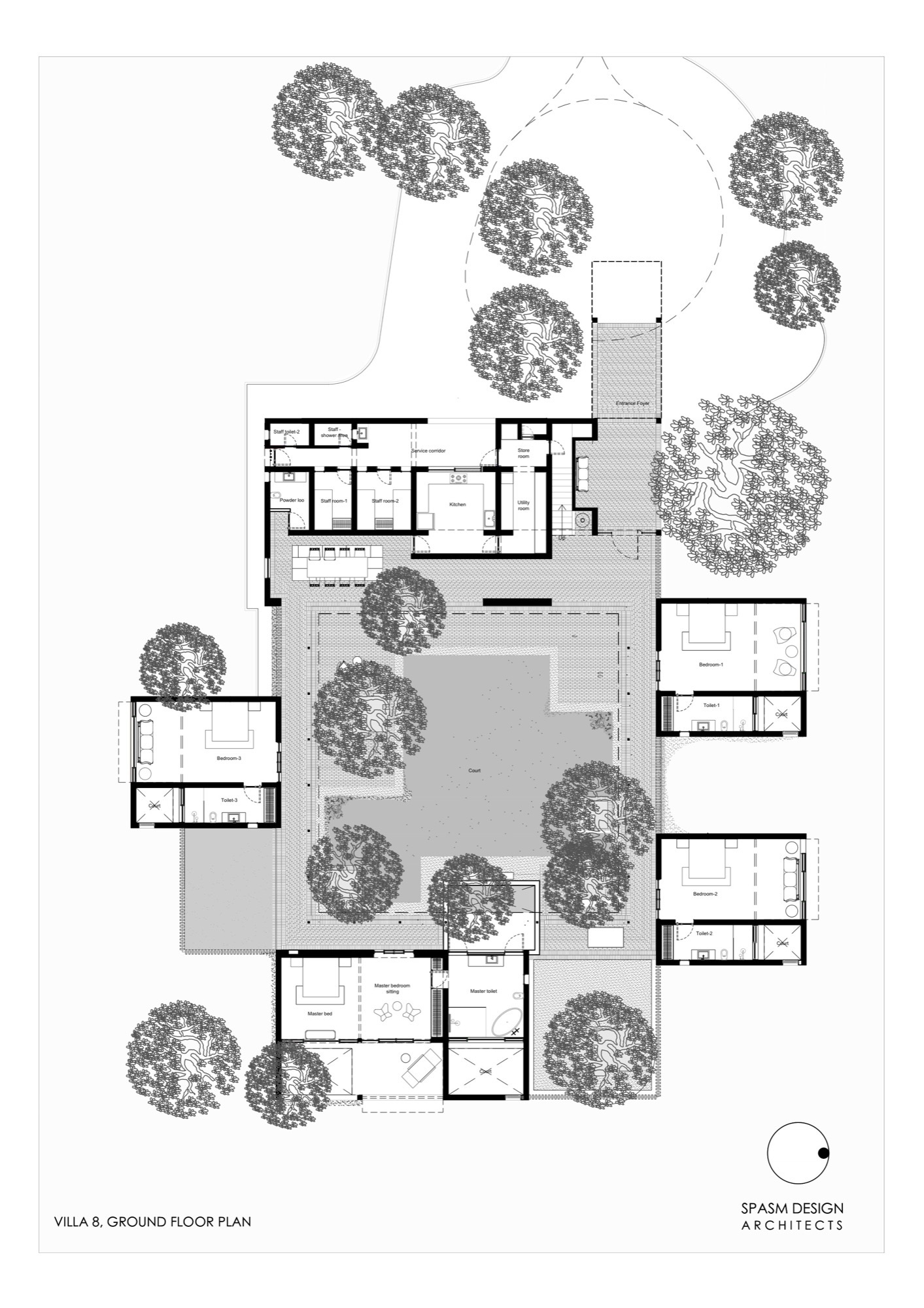 Galería de Las Casas Gemelas / SPASM Design Architects - 43