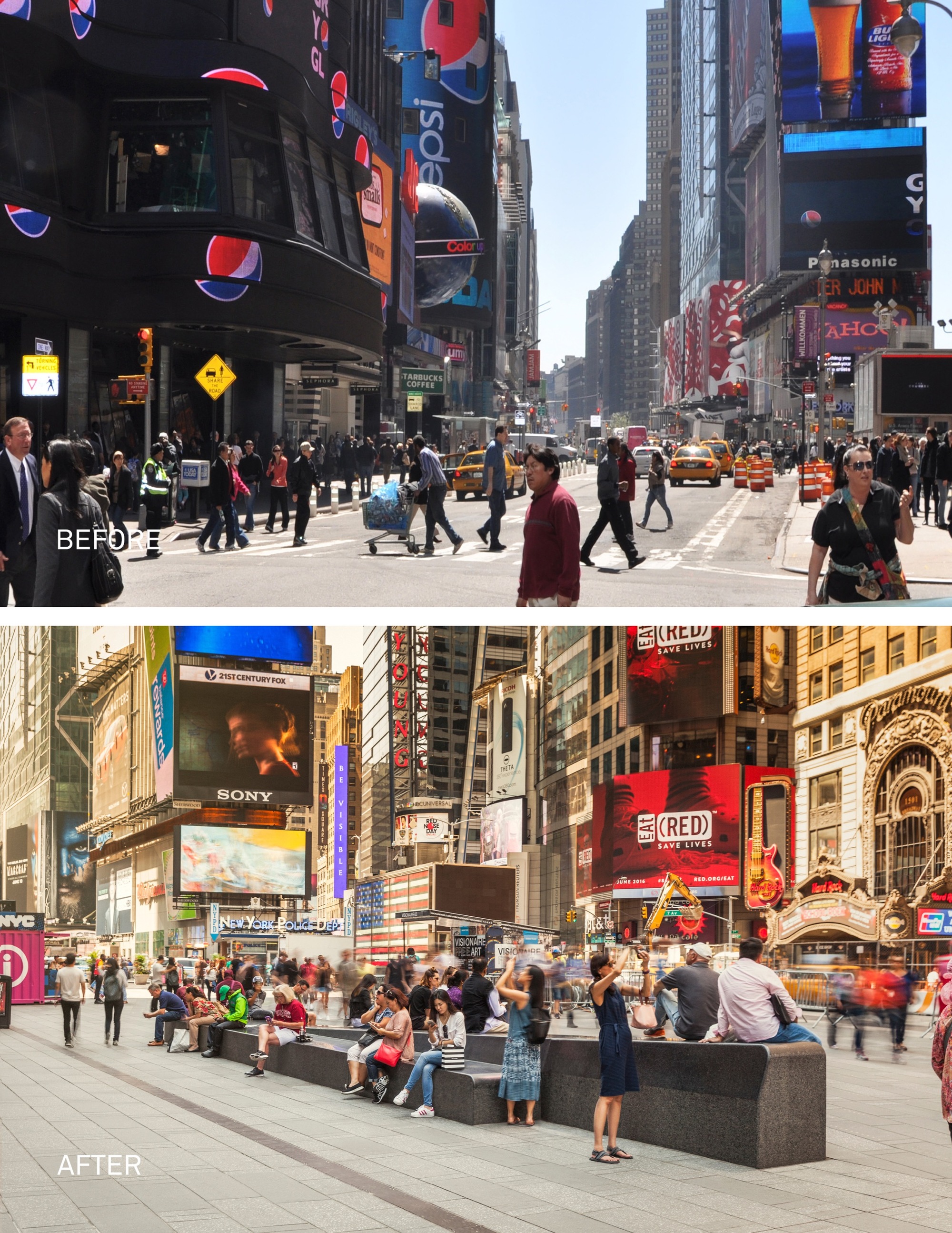 Galeria de Projeto de Snøhetta para a Times Square é inaugurado - 4