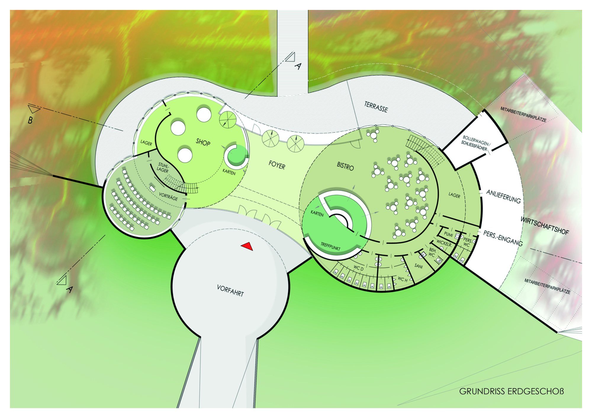 Gallery of Dinosaur Theme Park Entrance Building / rimpf ARCHITEKTUR - 26