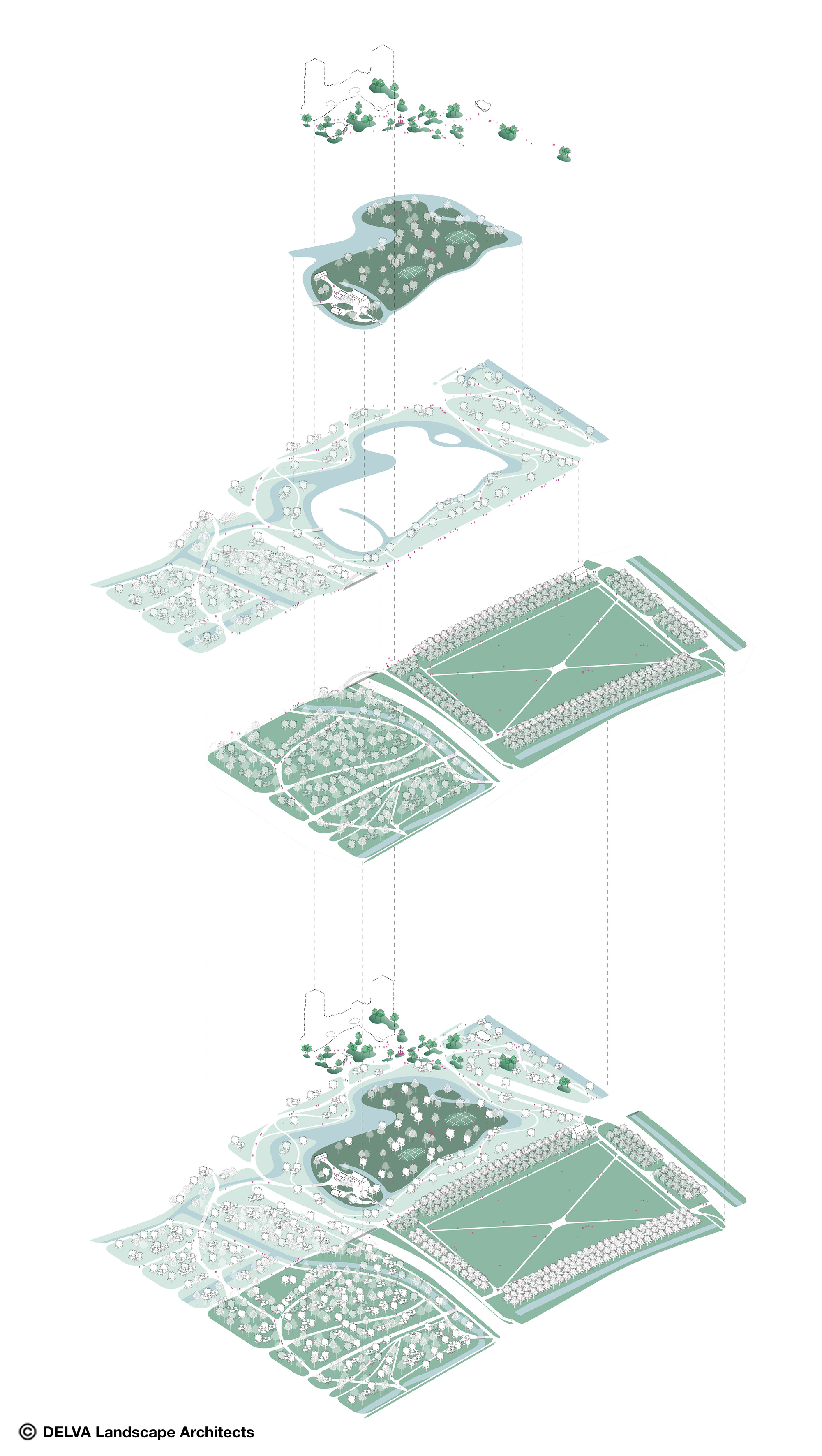 Gallery of DELVA Landscape Architects to Revive The Hague’s Historic ...