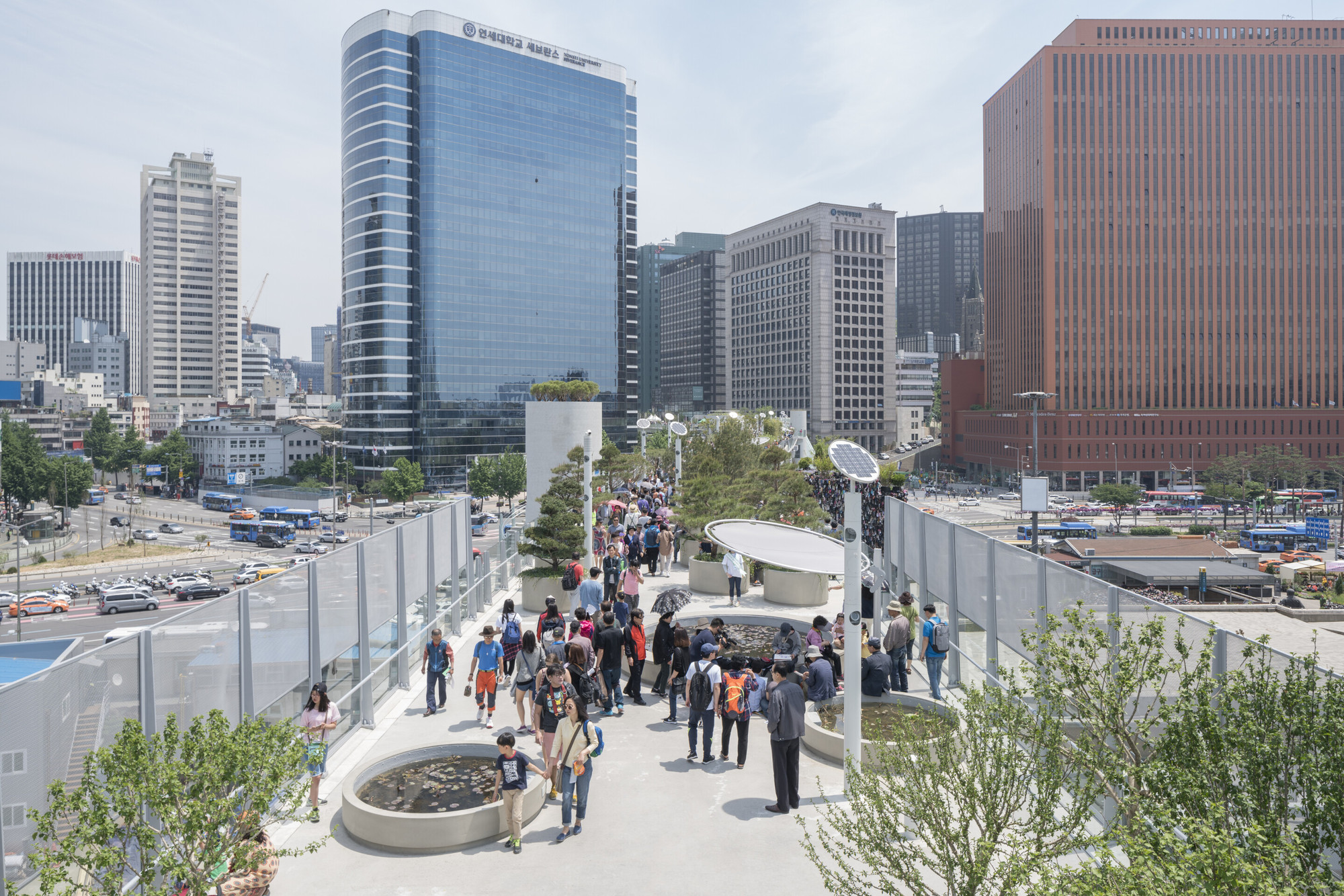Gallery of MVRDV's Skygarden, a Transformed 983-Meter Former Highway ...
