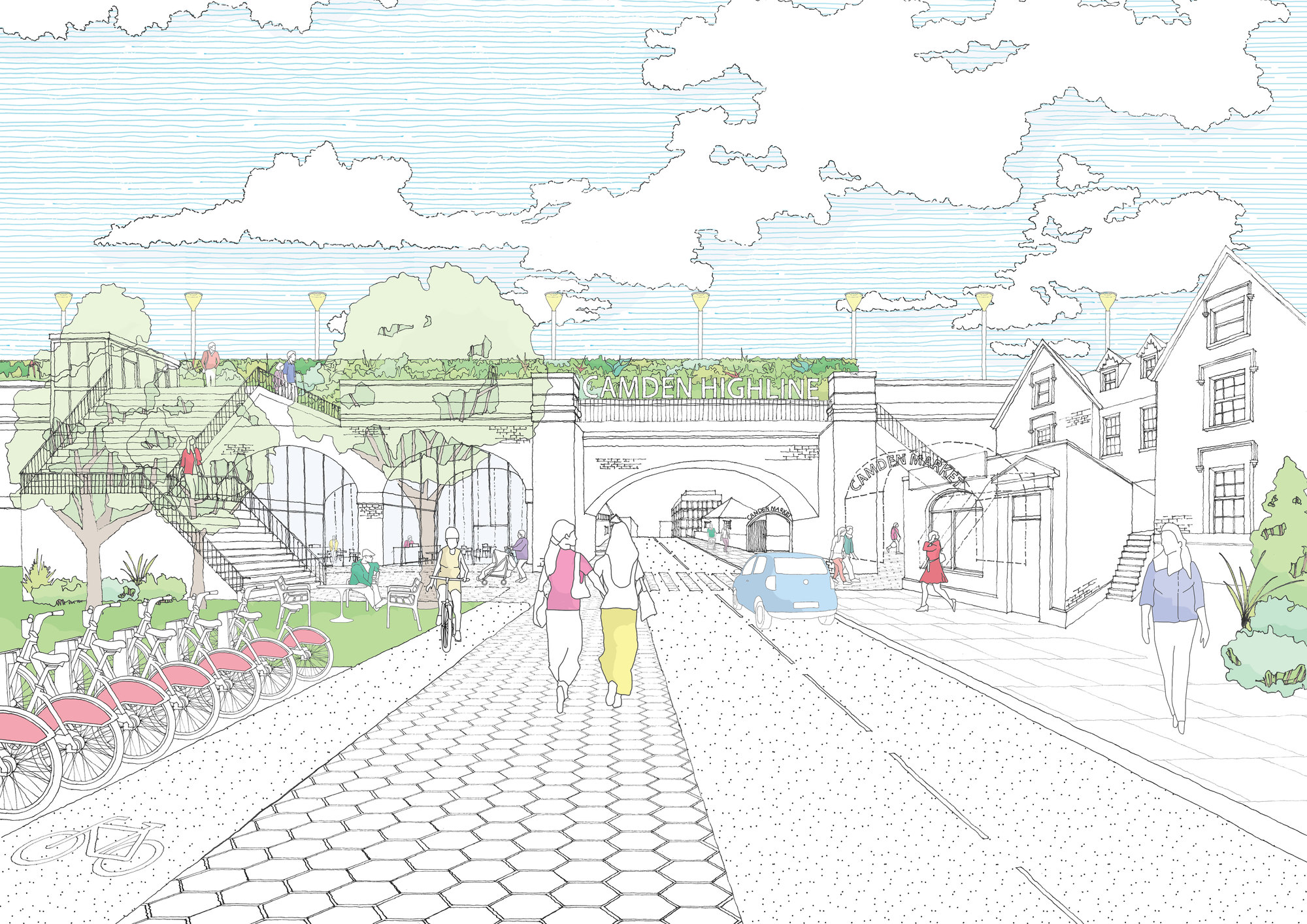 London to Follow in New York’s Footsteps With Camden High Line | ArchDaily