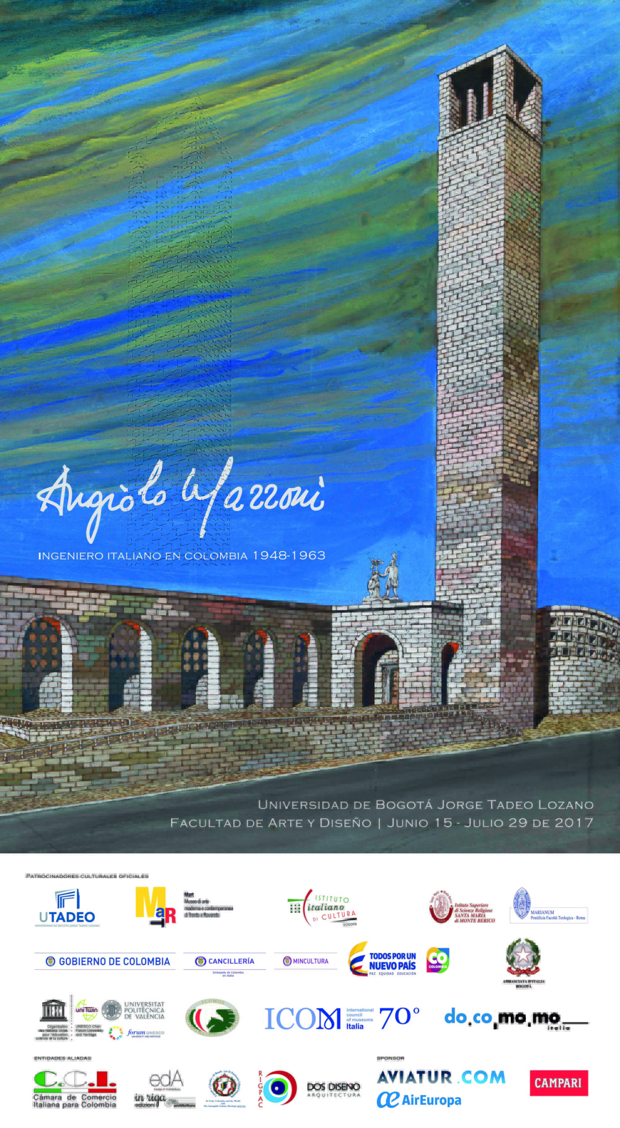 Exhibición 'Angiolo Mazzoni, ingeniero italiano en Colombia 1948-1963 ...