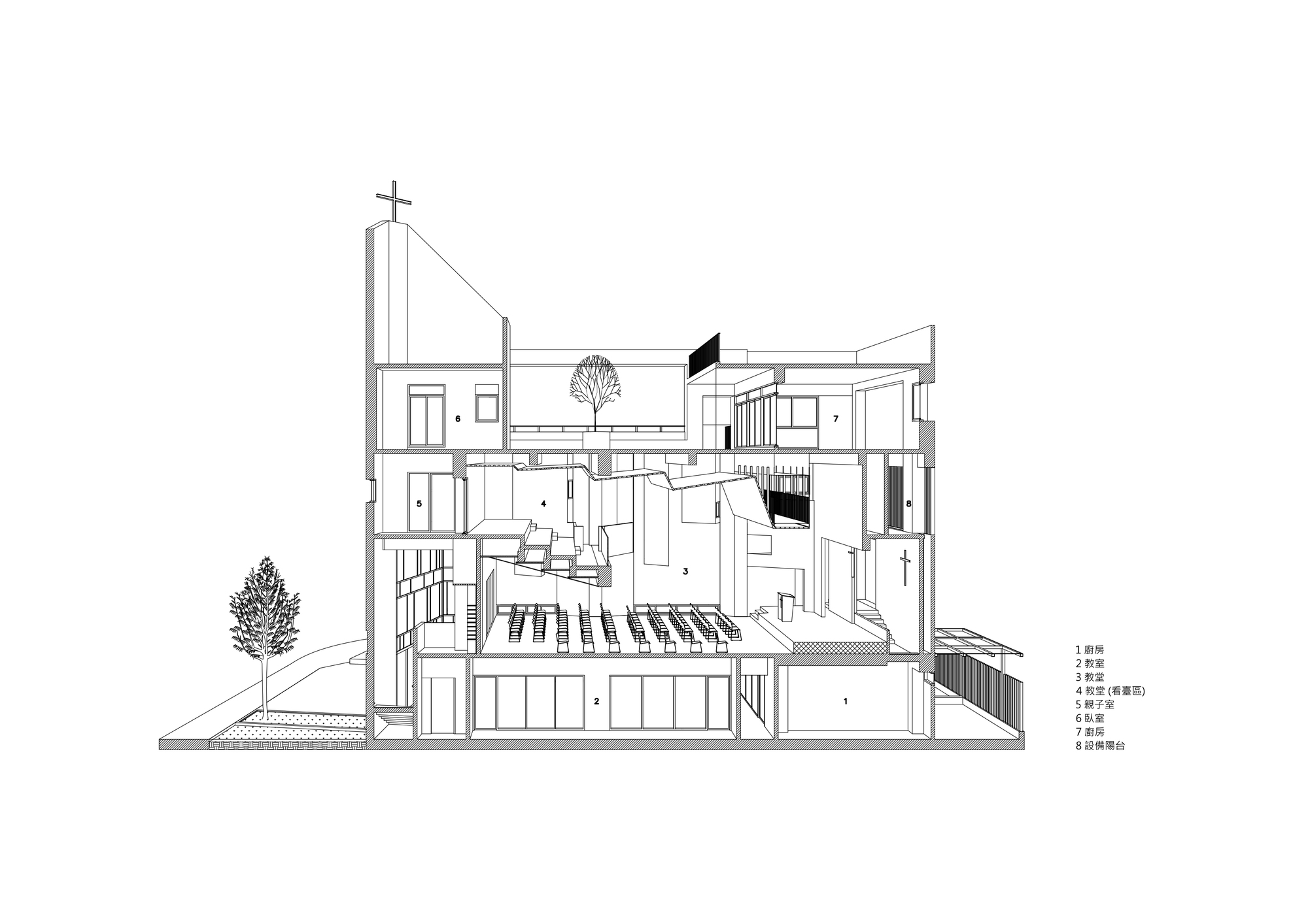 Gallery of M. Y. Village Baptist Church / JYCArchitect + DCDAssociates - 32