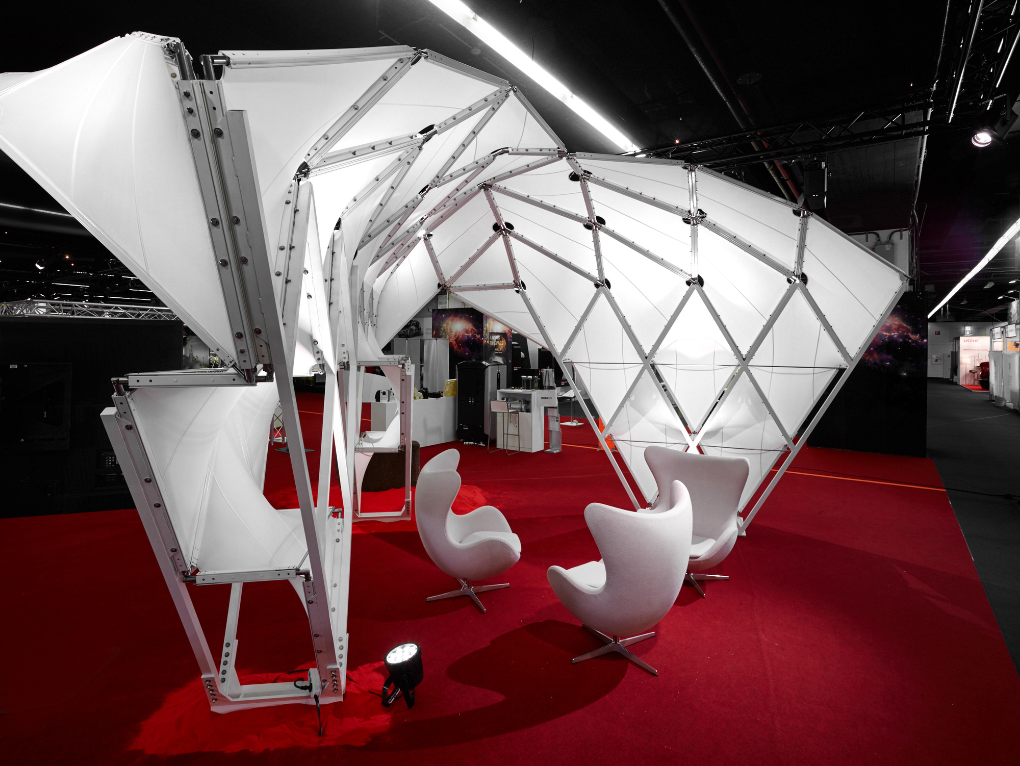 Gallery of UNStudio Designs Teflon Pavilion to Test Concepts for ...