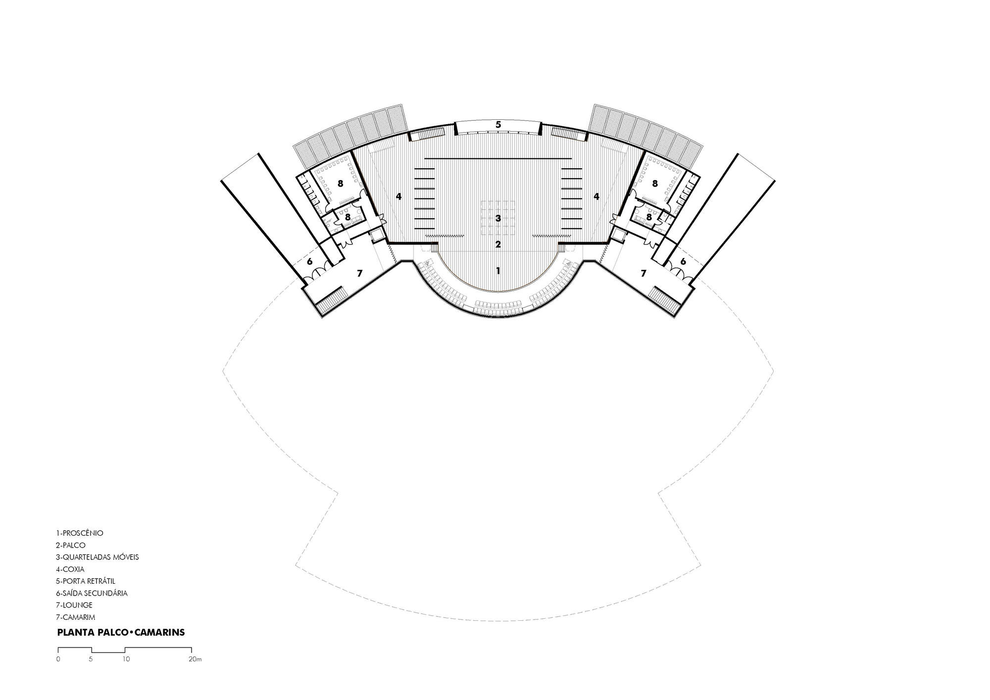 Galeria de Teatro Positivo Grande Auditório / Manoel Coelho Arquitetura ...