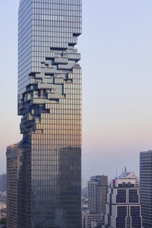 El MahaNakhon de Büro Ole Scheeren, fotografiado por Hufton + Crow | ArchDaily en Español