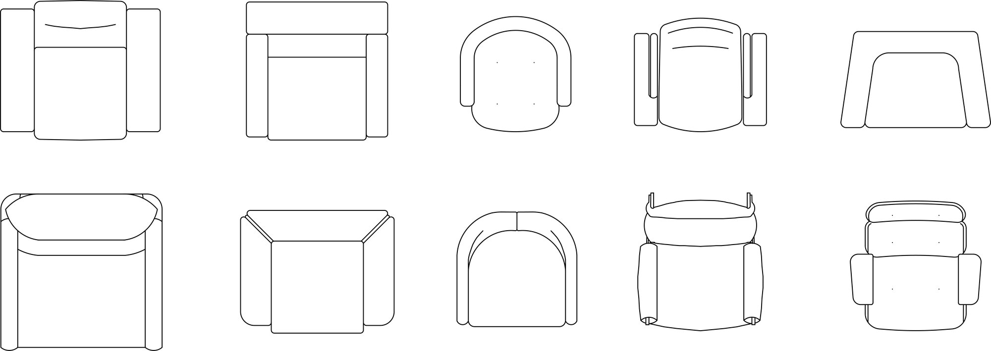Gallery of A Library of Downloadable Architecture Drawings in DWG ...