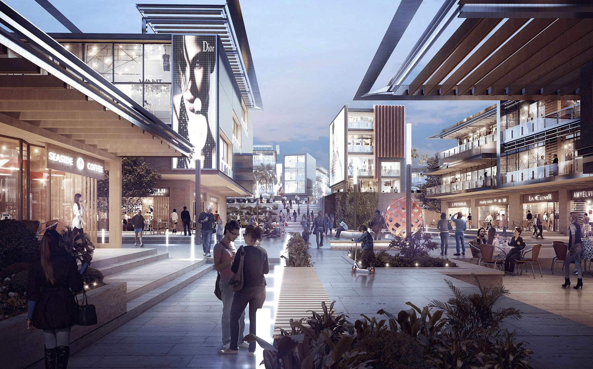 Architectural Styles Retail Buildings Design