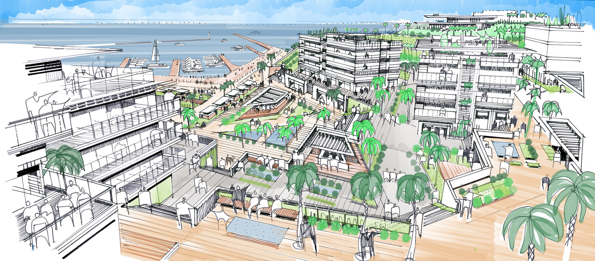 Gallery of 10 Design Unveils Masterplan for Mediterranean Development ...