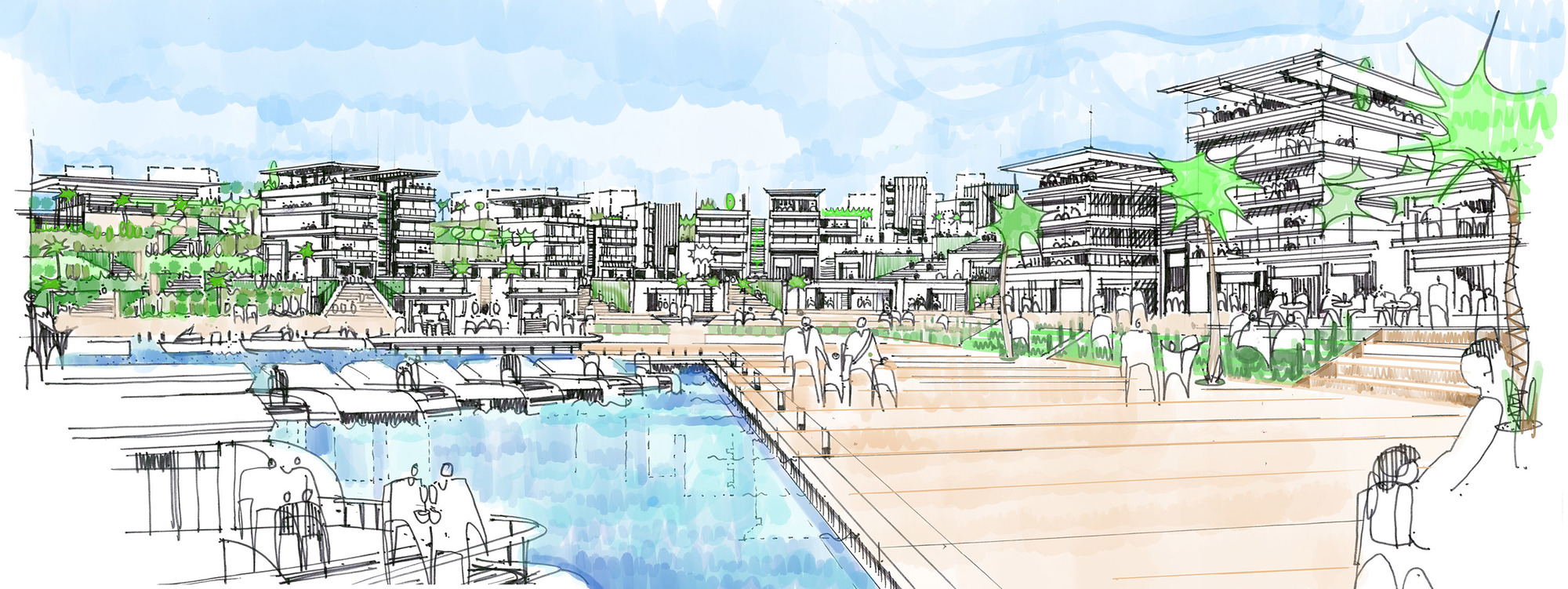 Gallery of 10 Design Unveils Masterplan for Mediterranean Development ...
