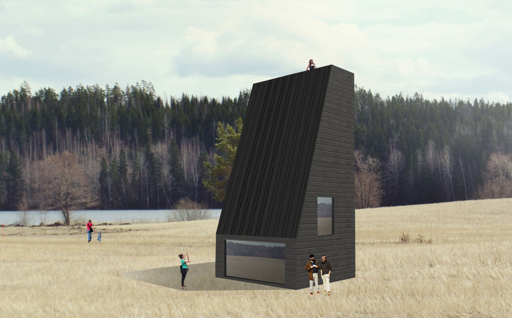 Gallery of 19 Emerging Firms Design Prototype Houses for Living Among ...