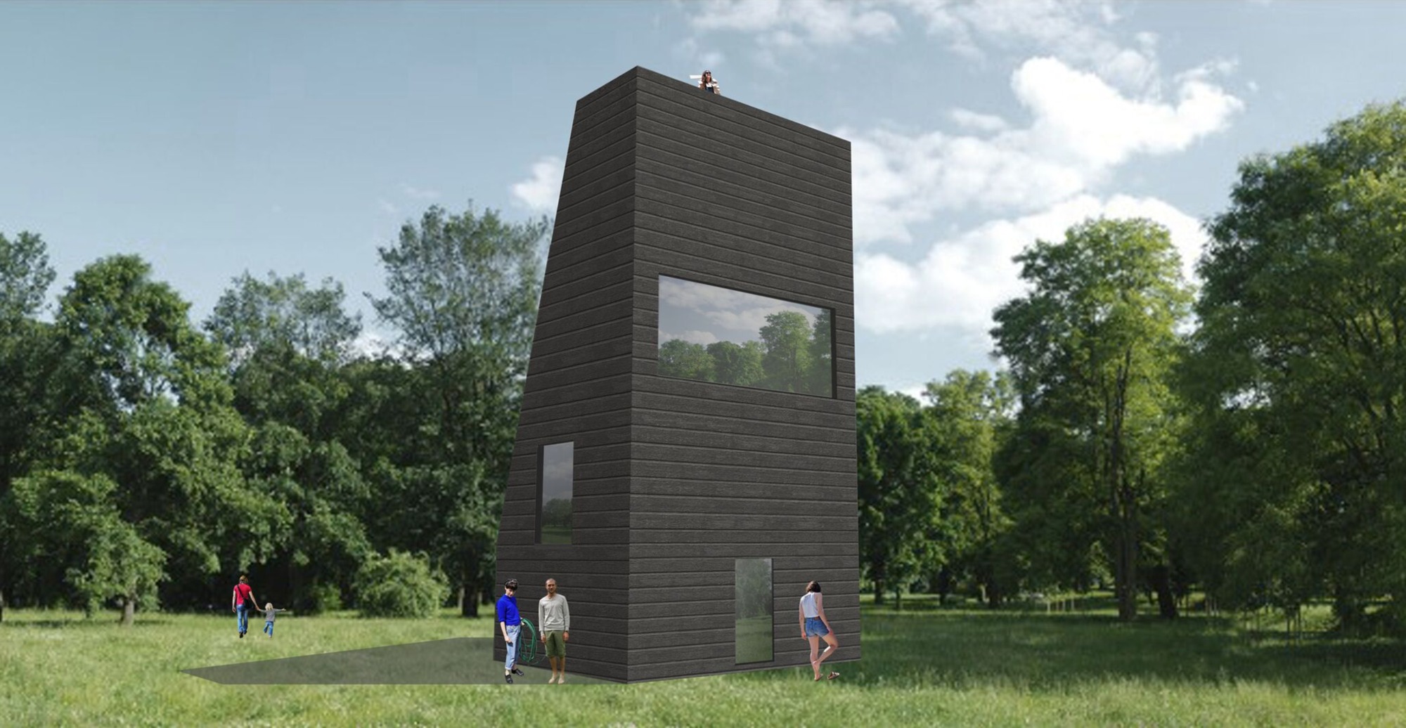 Gallery of 19 Emerging Firms Design Prototype Houses for Living Among ...