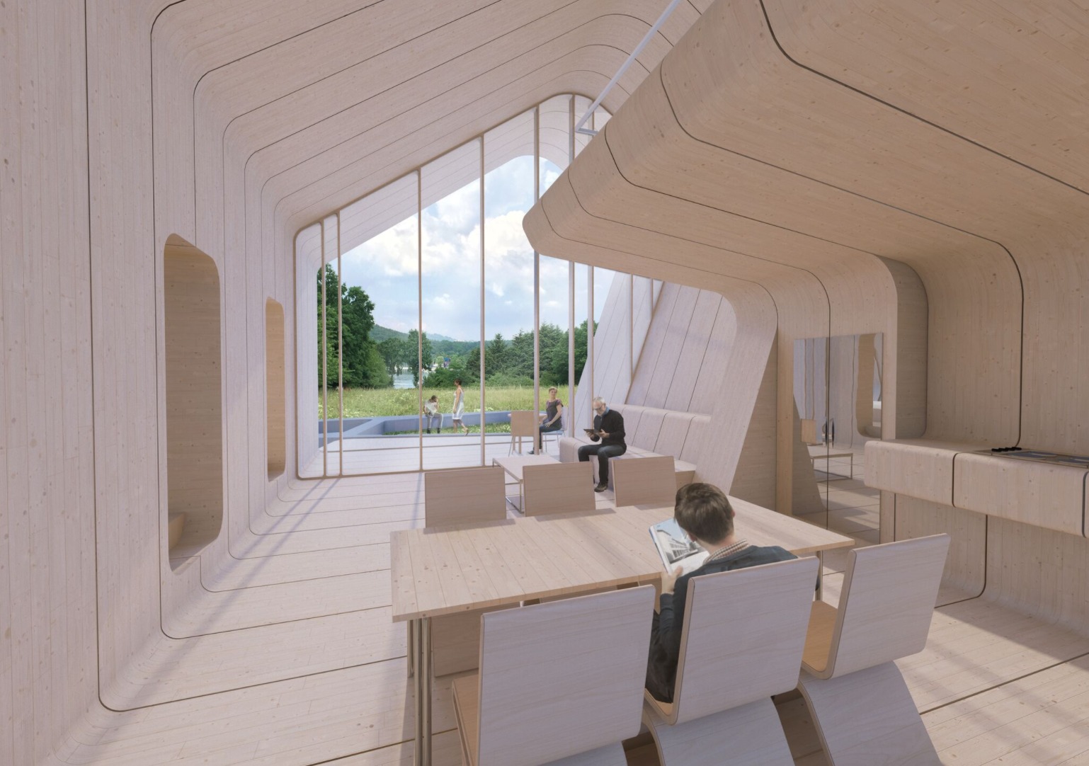 Gallery of 19 Emerging Firms Design Prototype Houses for Living Among ...