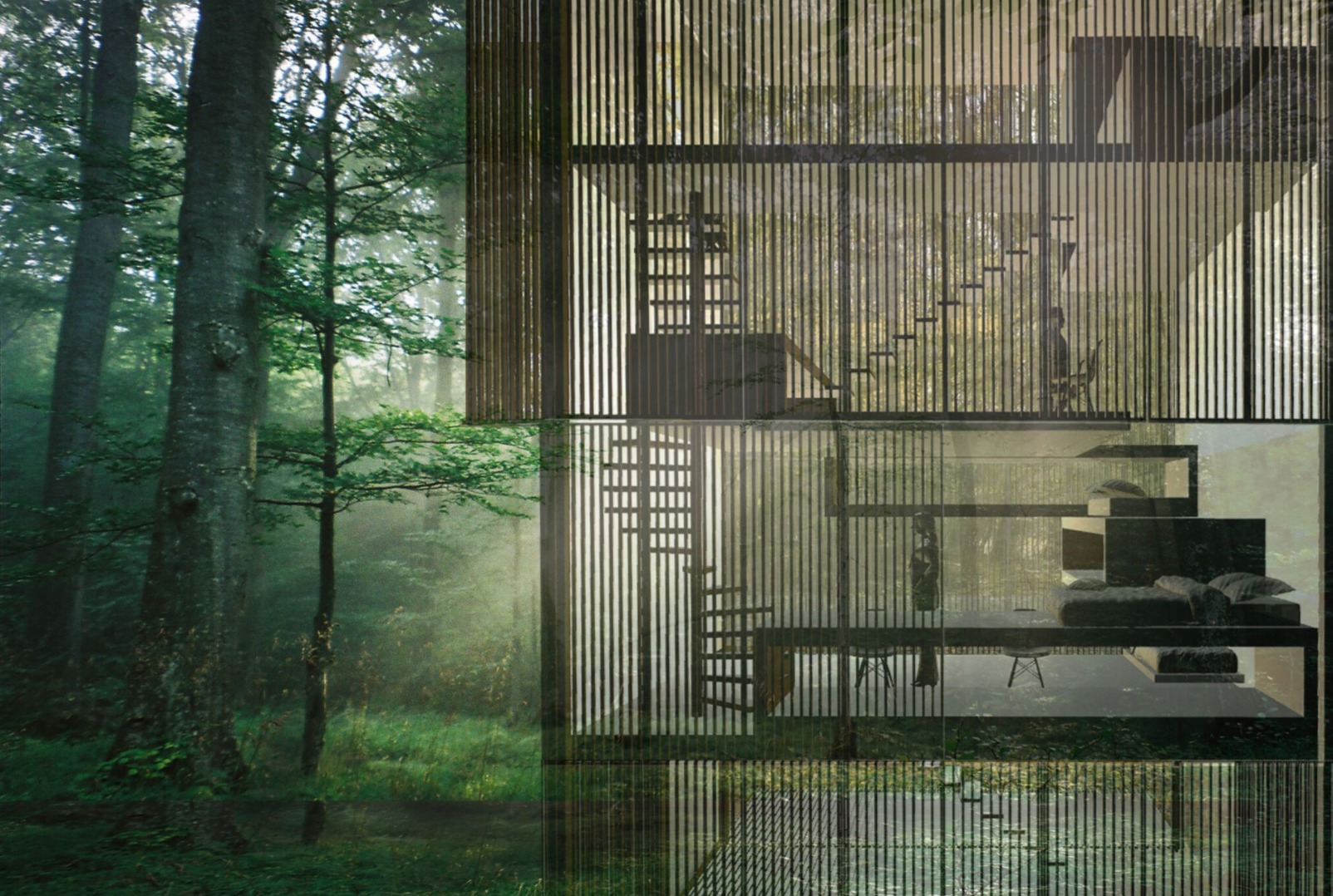 Gallery of 19 Emerging Firms Design Prototype Houses for Living Among ...