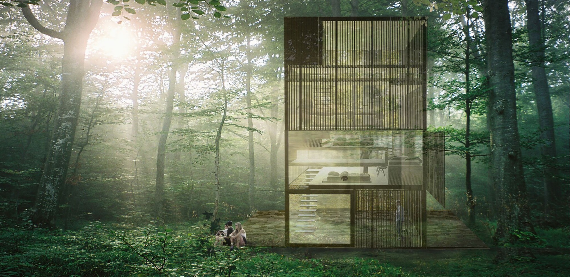 Gallery of 19 Emerging Firms Design Prototype Houses for Living Among ...