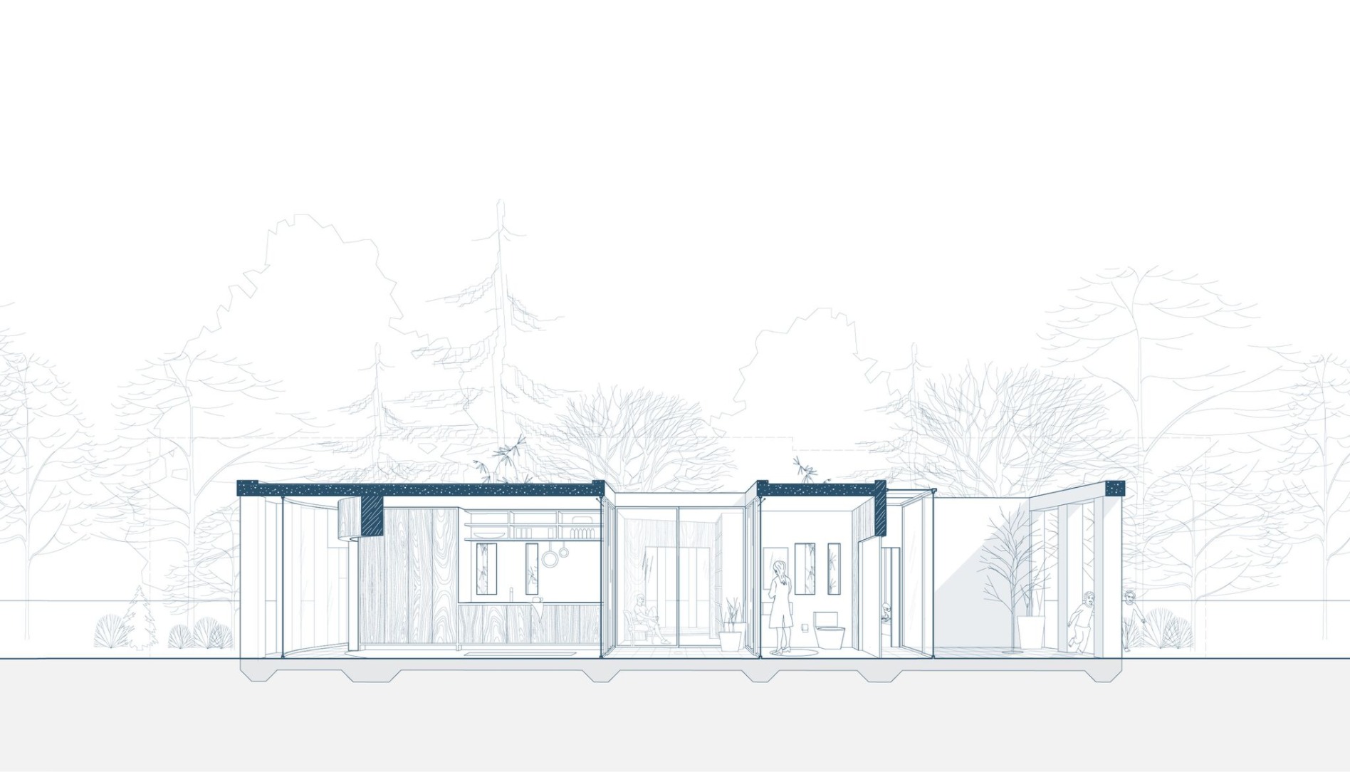 Gallery of 19 Emerging Firms Design Prototype Houses for Living Among ...