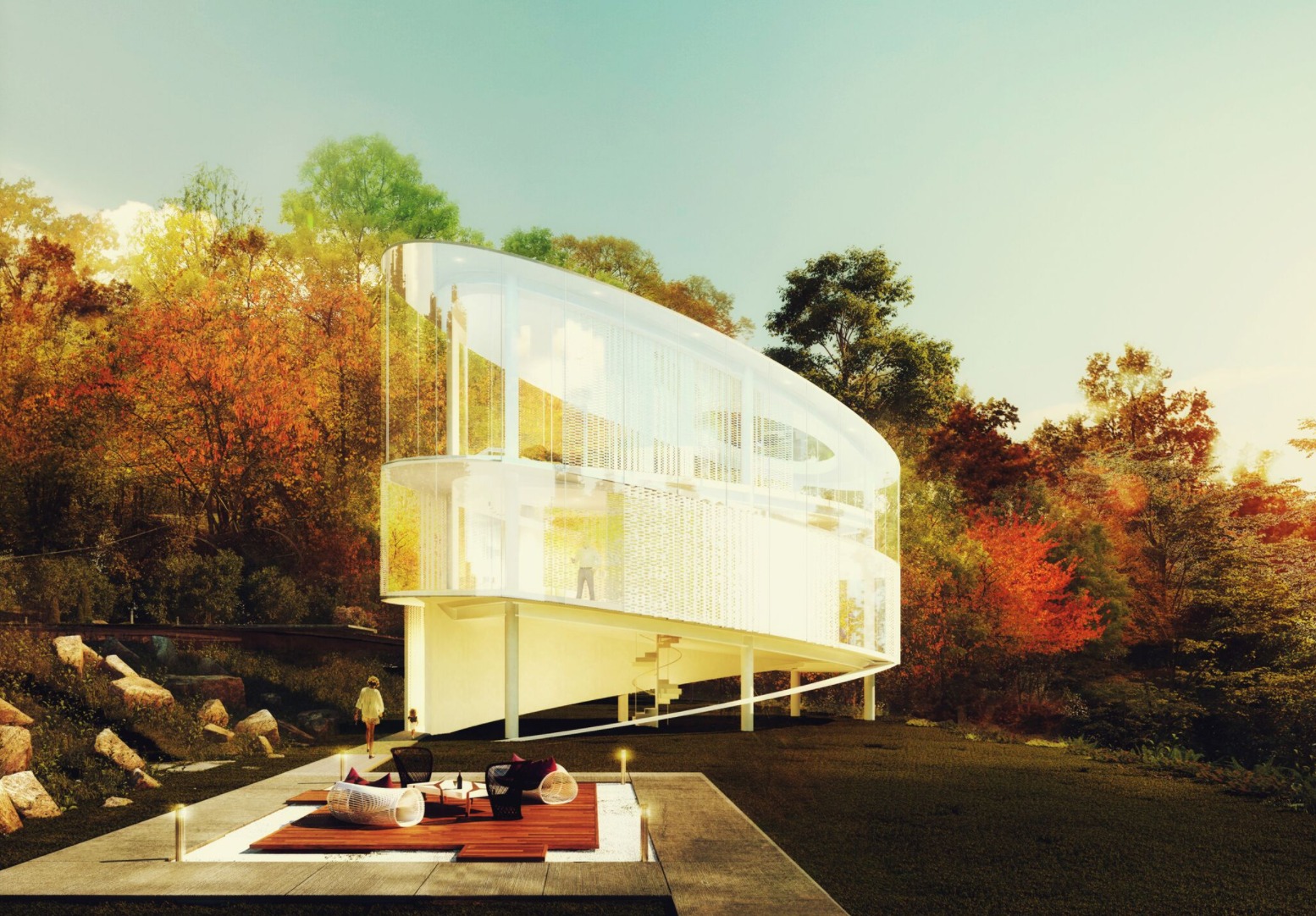 Gallery of 19 Emerging Firms Design Prototype Houses for Living Among ...