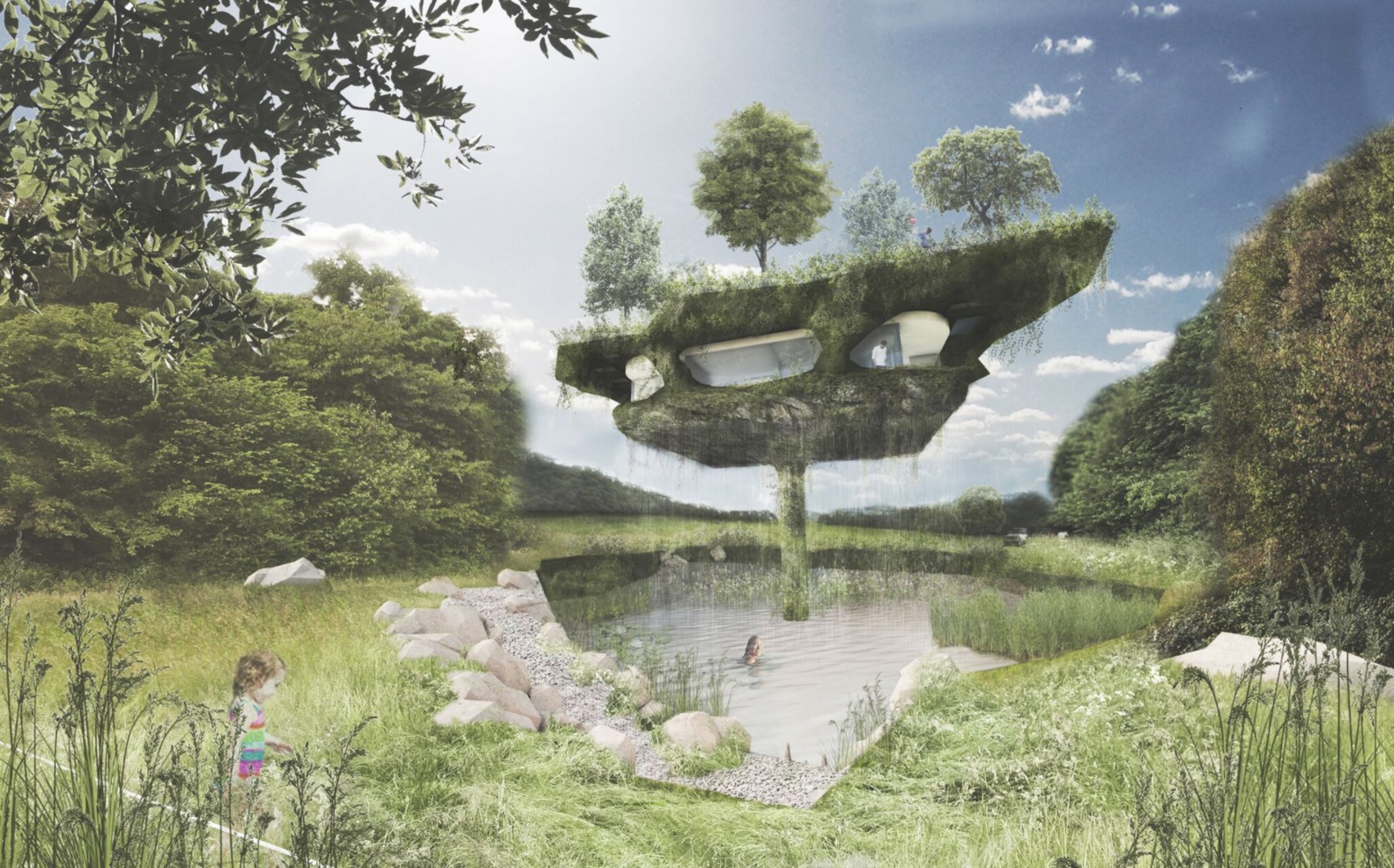 Gallery of 19 Emerging Firms Design Prototype Houses for Living Among ...