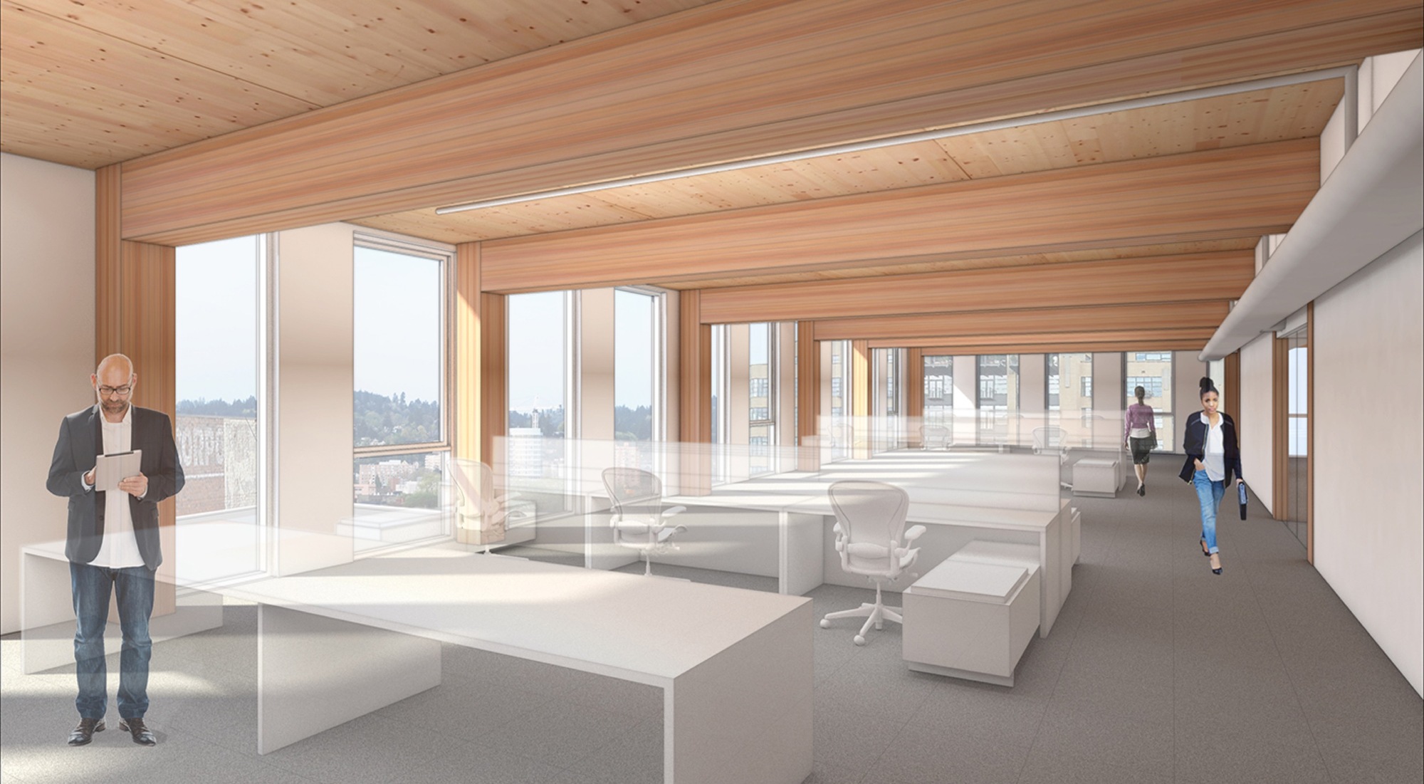 Gallery of The United States' First Mass-Timber Highrise Receives ...
