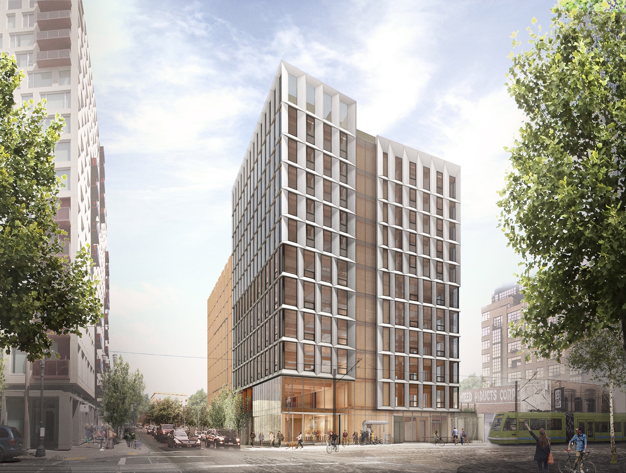 Gallery of The United States' First Mass-Timber Highrise Receives ...