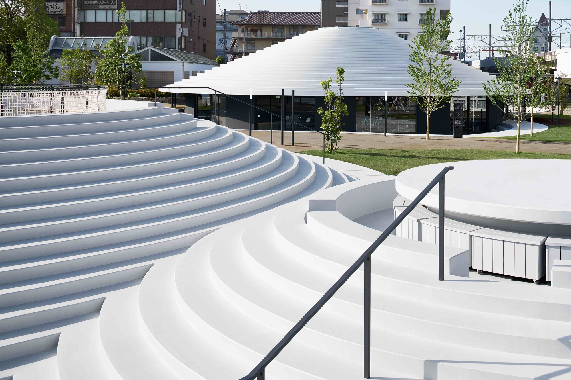 Gallery of Tenri Station Plaza CoFuFun / nendo - 20