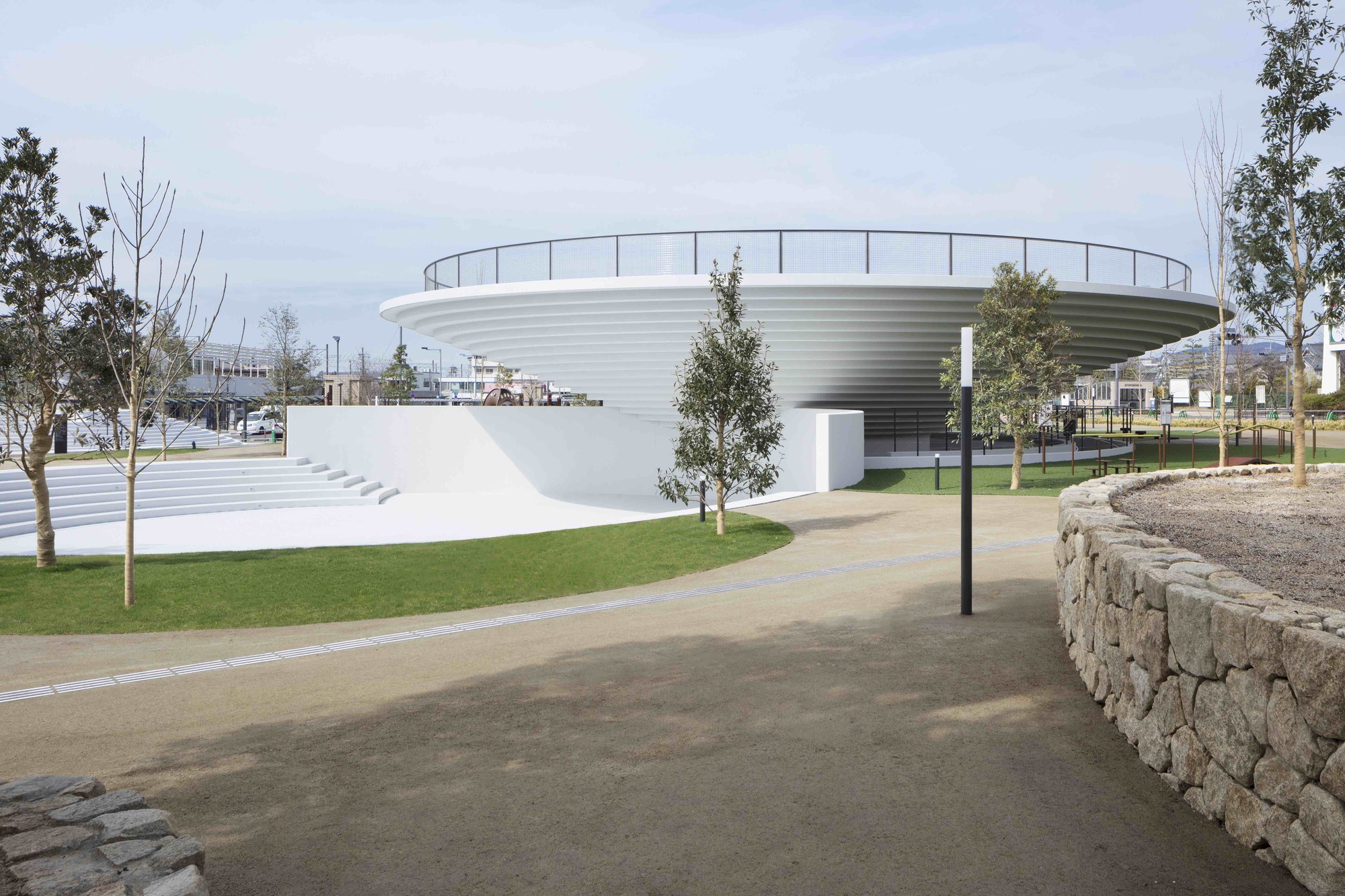 Gallery of Tenri Station Plaza CoFuFun / nendo - 16
