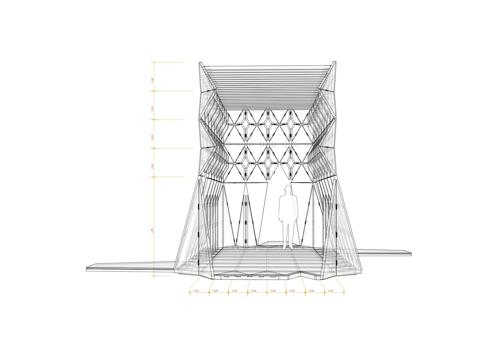 Galería de ORIGAMI interviene Logroño con una estructura que se ...
